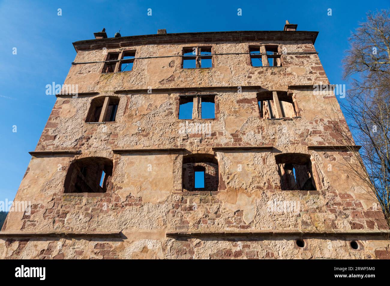 The Hirsau Abbey, formerly known as Hirschau Abbey in the Black Forest ...