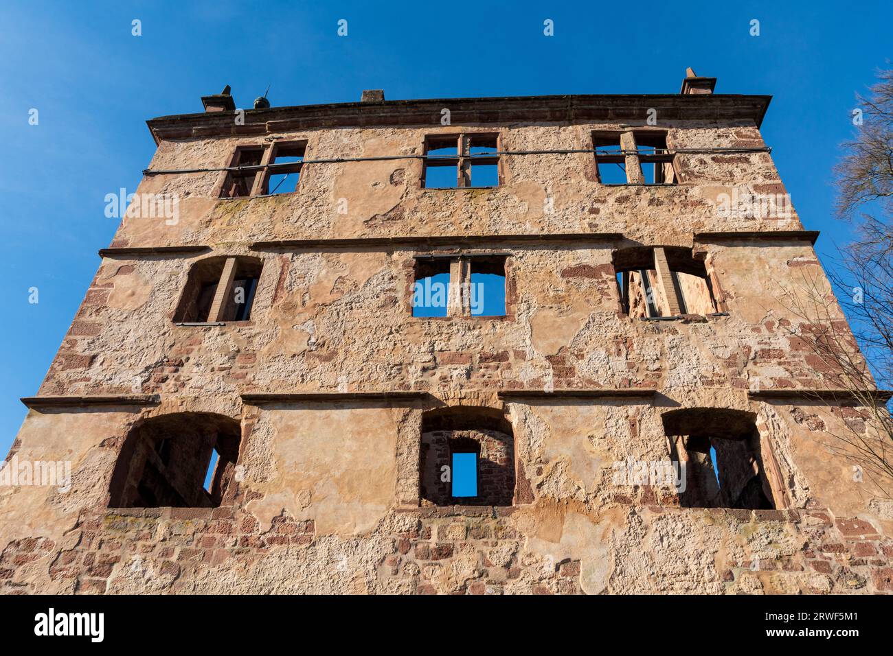 The Hirsau Abbey, formerly known as Hirschau Abbey in the Black Forest ...
