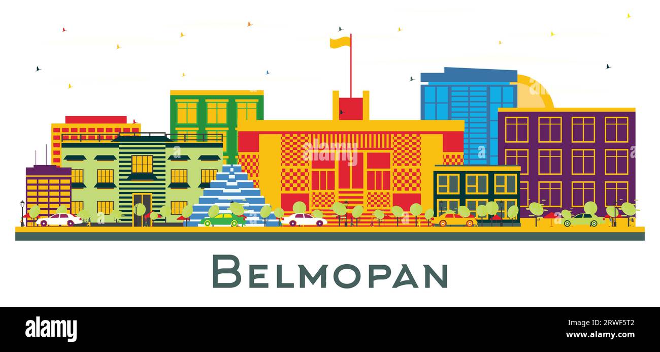 Belize city buildings Stock Vector Images - Alamy