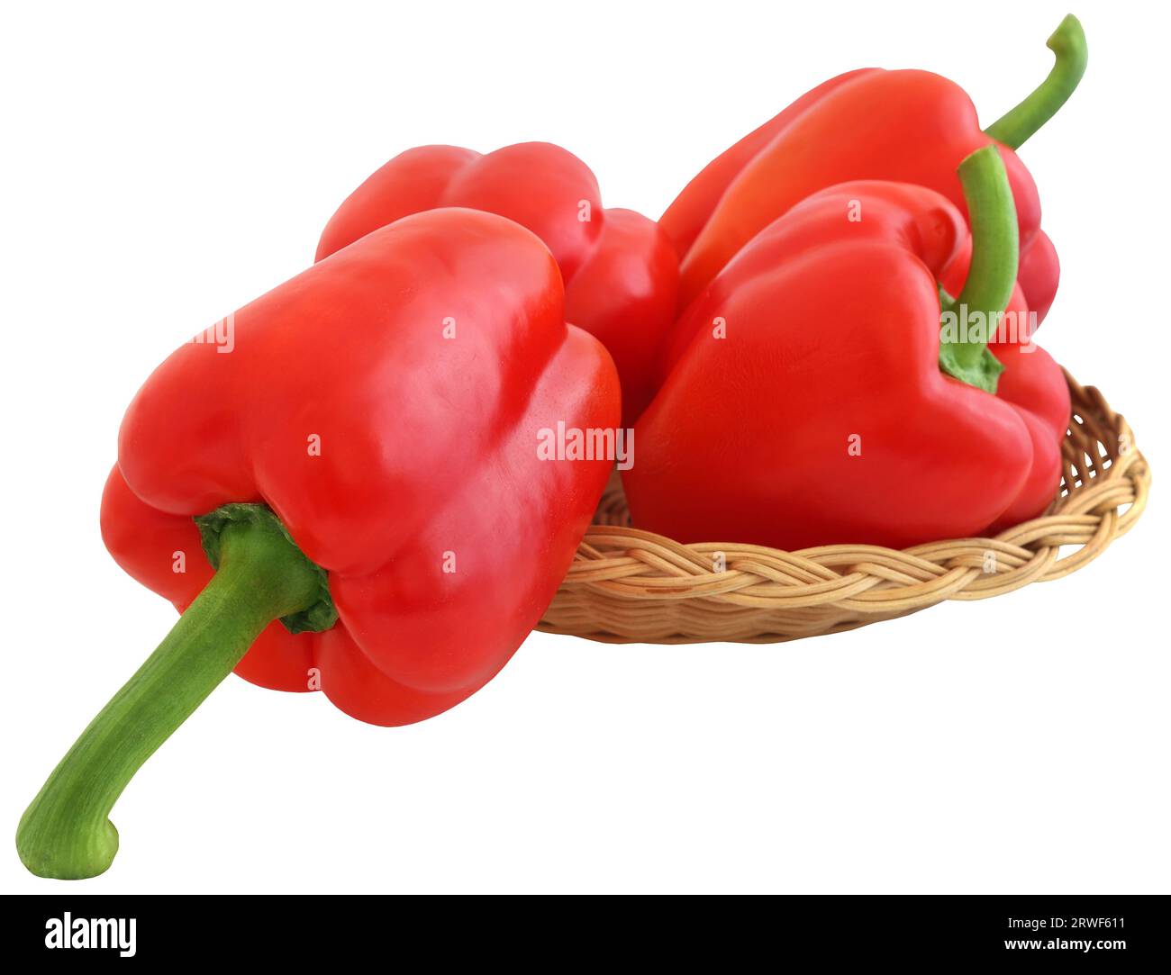 Capsicum in basket hi-res stock photography and images - Alamy