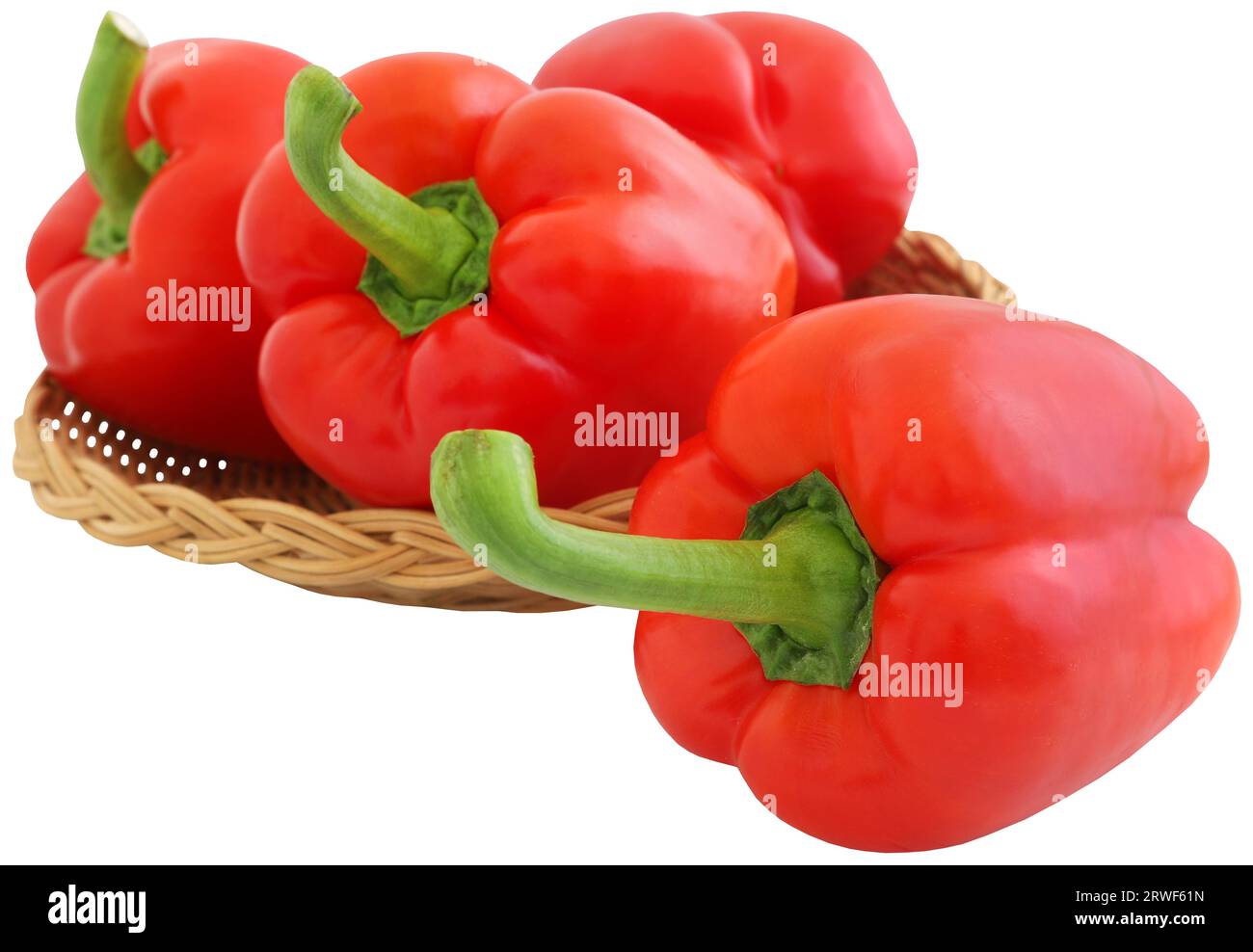 Capsicum in basket hi-res stock photography and images - Alamy