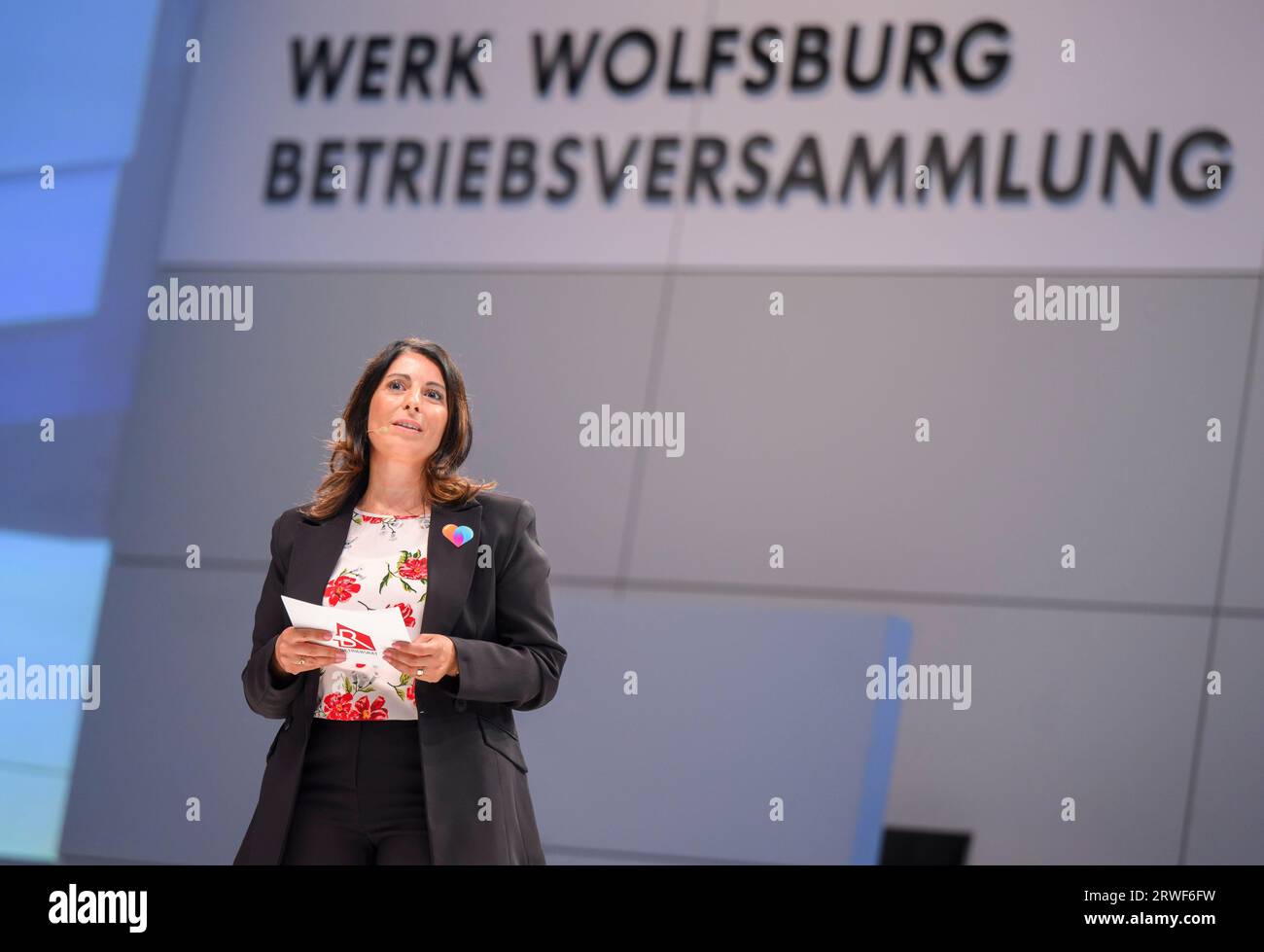 Wolfsburg, Germany. 19th Sep, 2023. Daniela Cavallo, Chairwoman of the ...