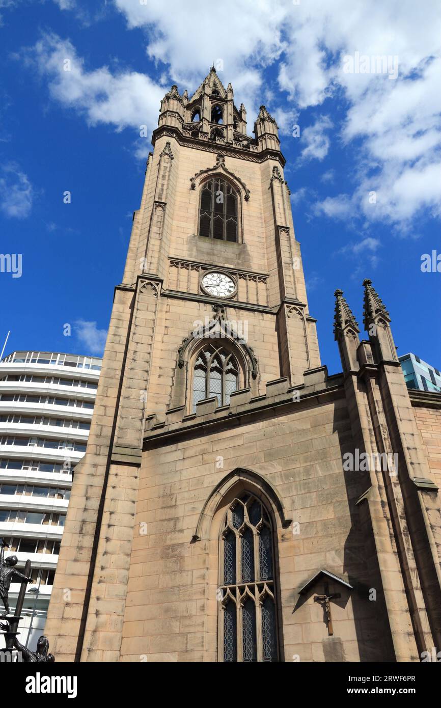 Liverpool city UK. Our Lady and Saint Nicholas church Stock Photo - Alamy