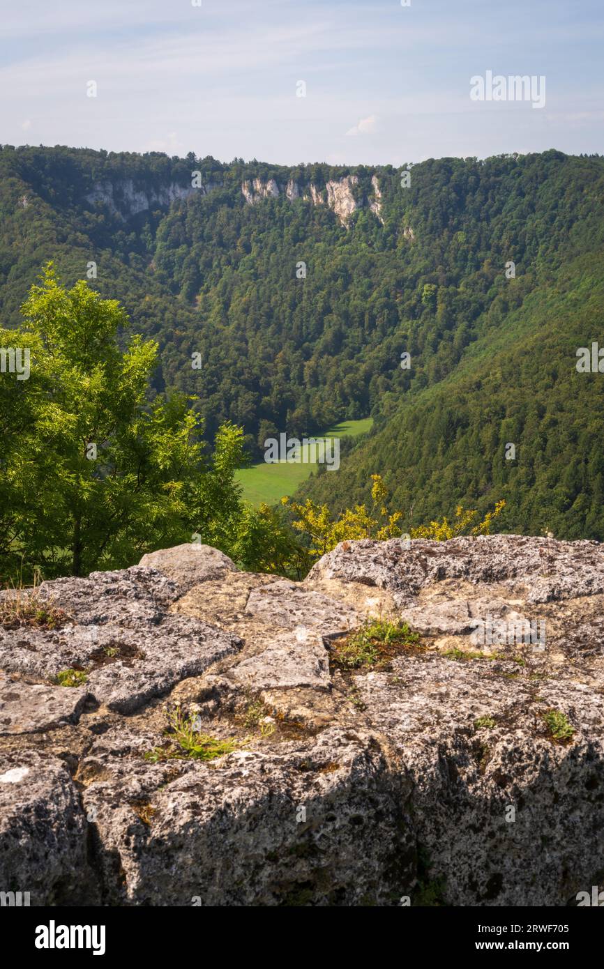 The Burgruine Hohenurach, Stronghold Atop a Hill in Bad Urach, Germany ...