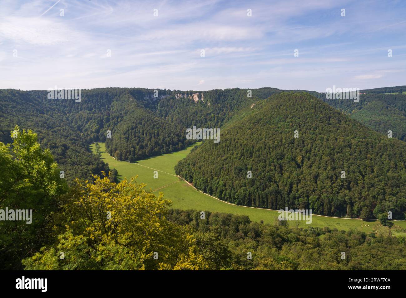 The Burgruine Hohenurach, Stronghold Atop a Hill in Bad Urach, Germany ...