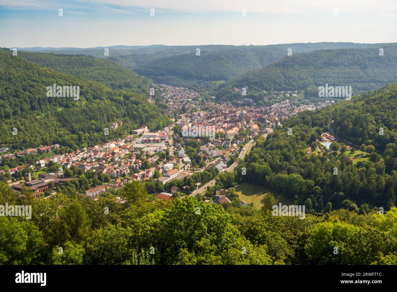 The Burgruine Hohenurach, Stronghold Atop a Hill in Bad Urach, Germany ...