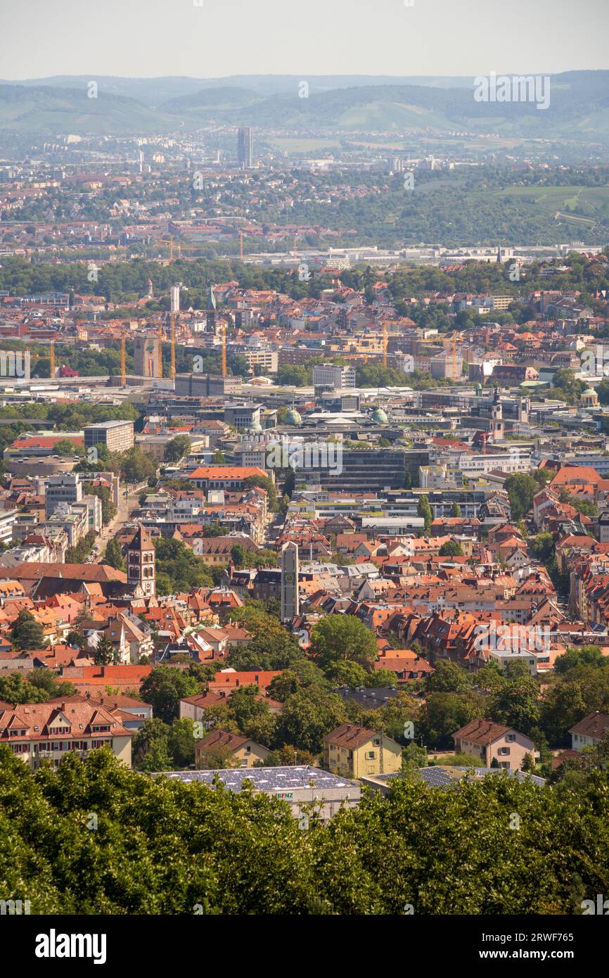 The Birkenkopf, Rubble Hill in Stuttgart, Germany Stock Photo - Alamy