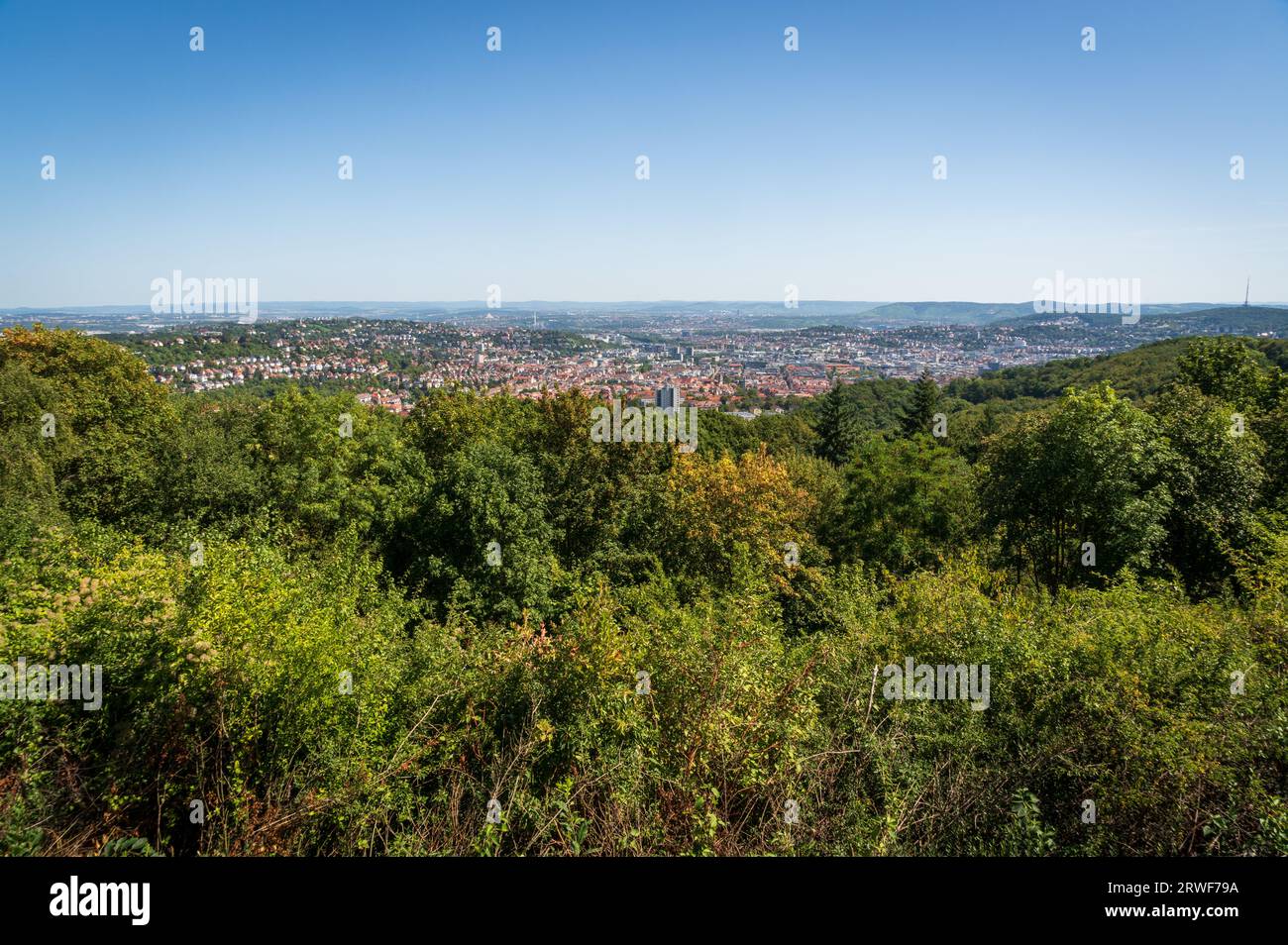 The Birkenkopf, Rubble Hill in Stuttgart, Germany Stock Photo - Alamy