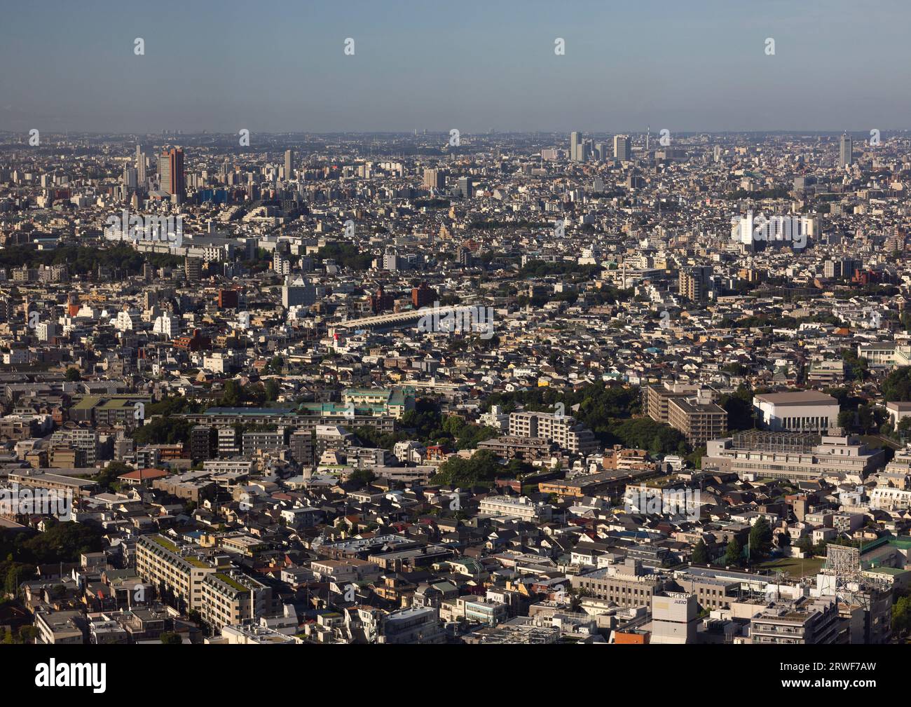 Aerial view of the city, Kanto region, Tokyo, Japan Stock Photo - Alamy