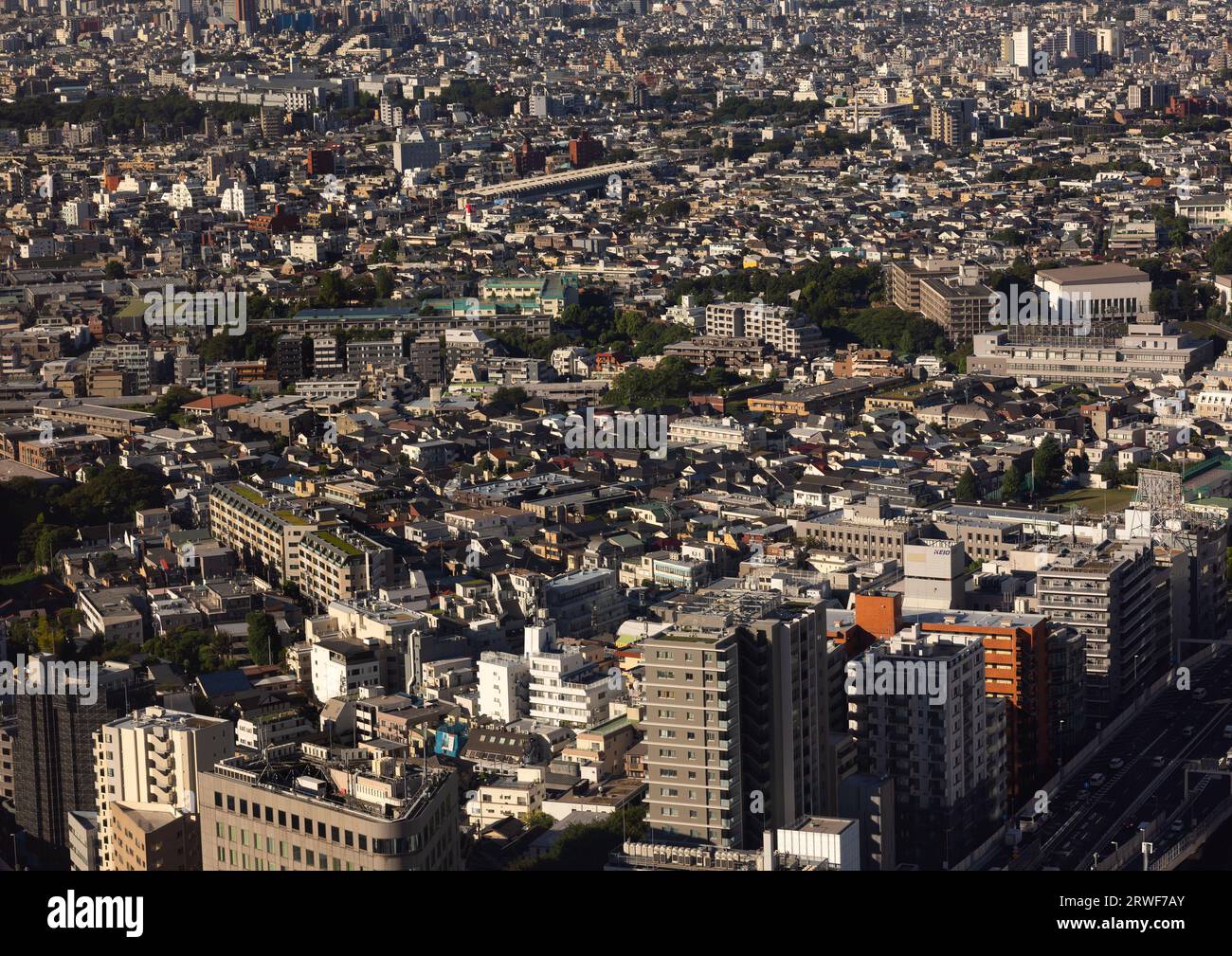 Aerial view of the city, Kanto region, Tokyo, Japan Stock Photo - Alamy