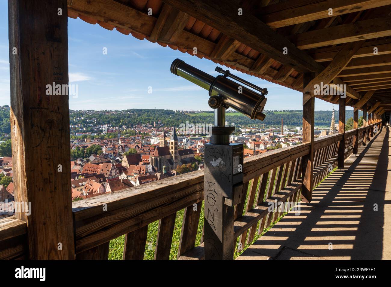 The Esslingen am Neckar Castle (Esslinger Burg) in Stuttgart, Germany ...