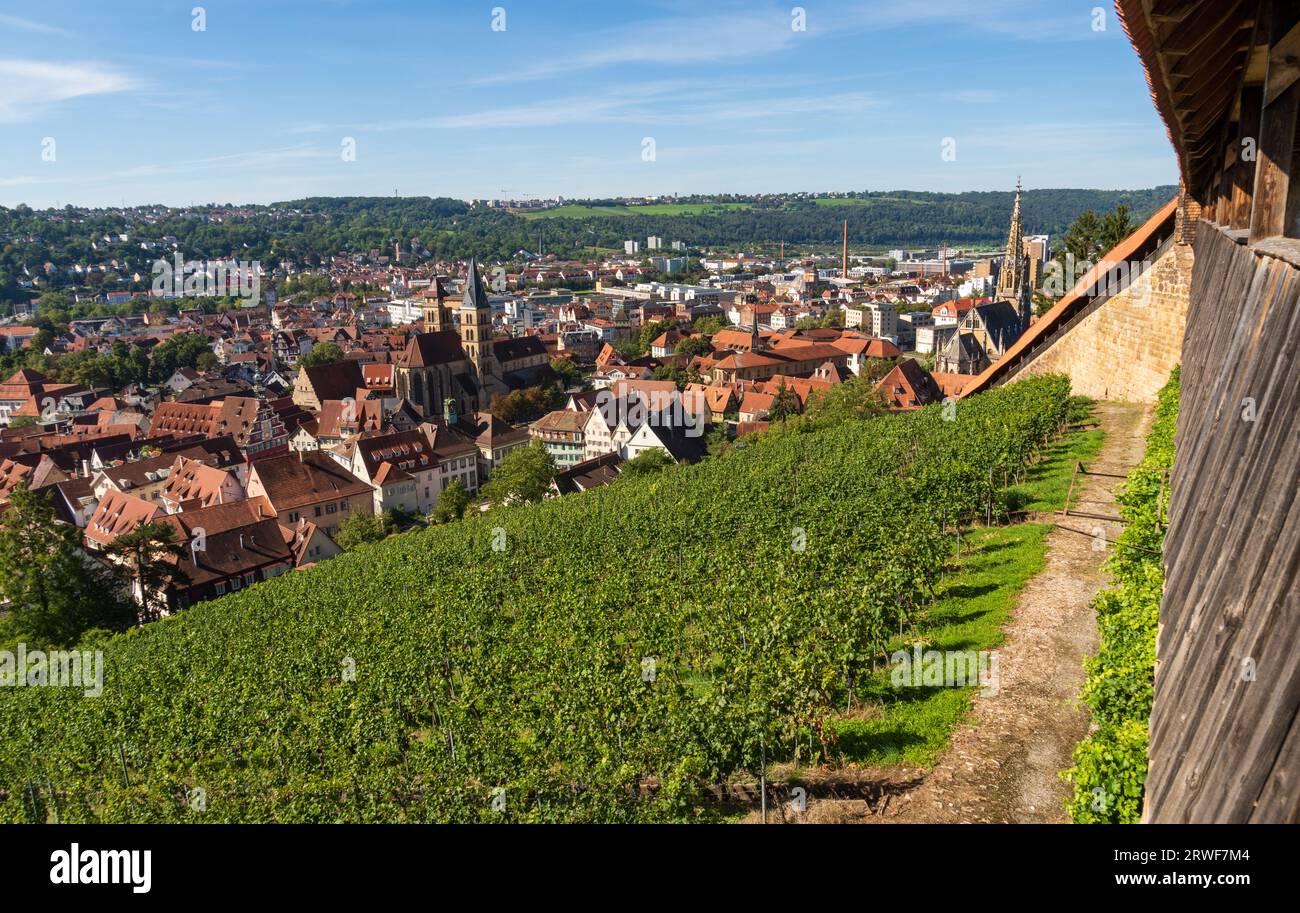 The Esslingen am Neckar Castle (Esslinger Burg) in Stuttgart, Germany ...