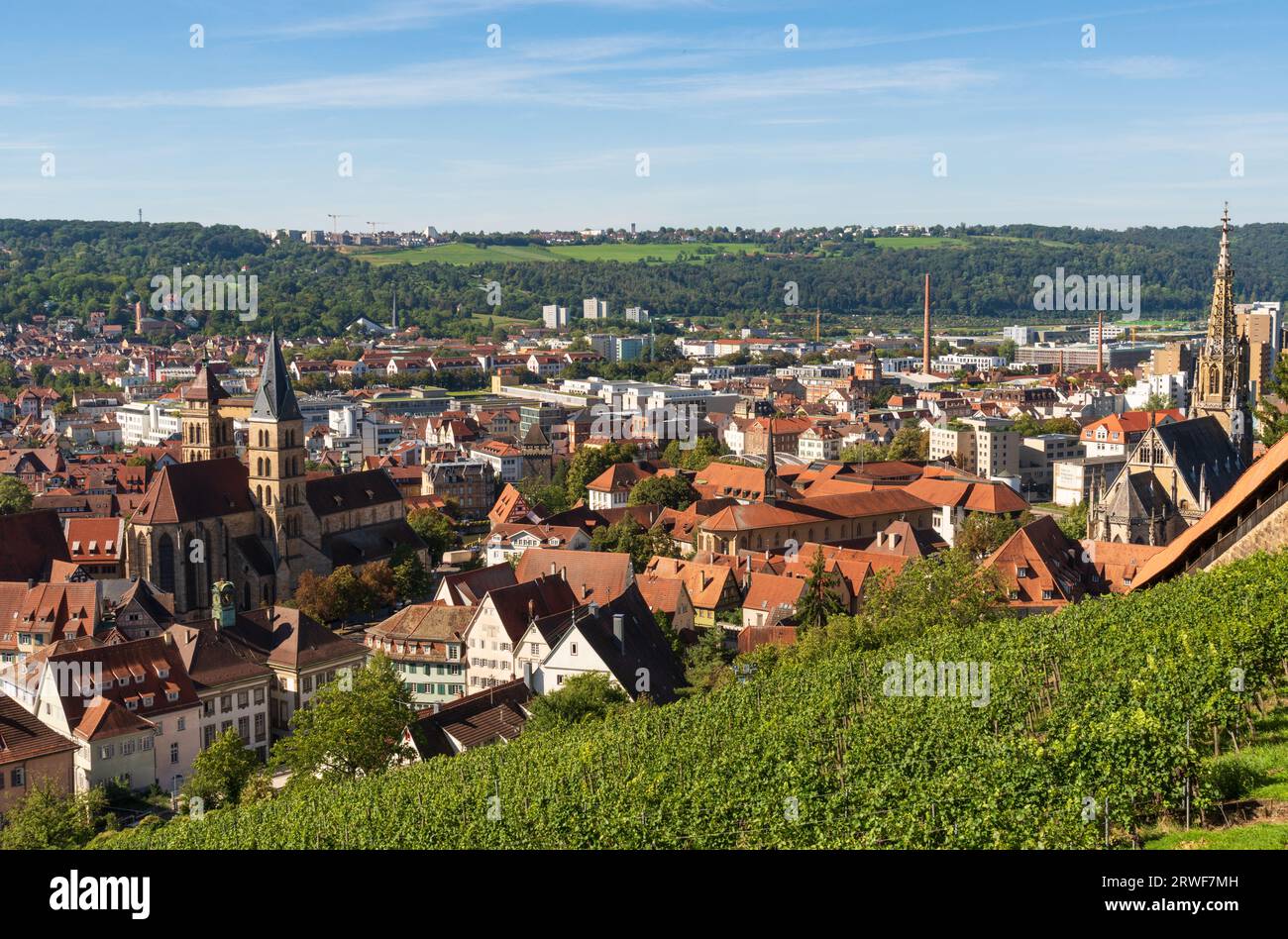 The Esslingen am Neckar Castle (Esslinger Burg) in Stuttgart, Germany ...