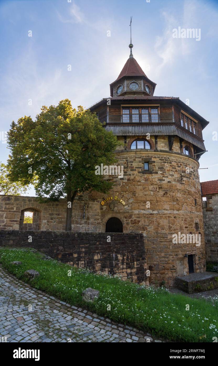 The Esslingen am Neckar Castle (Esslinger Burg) in Stuttgart, Germany ...