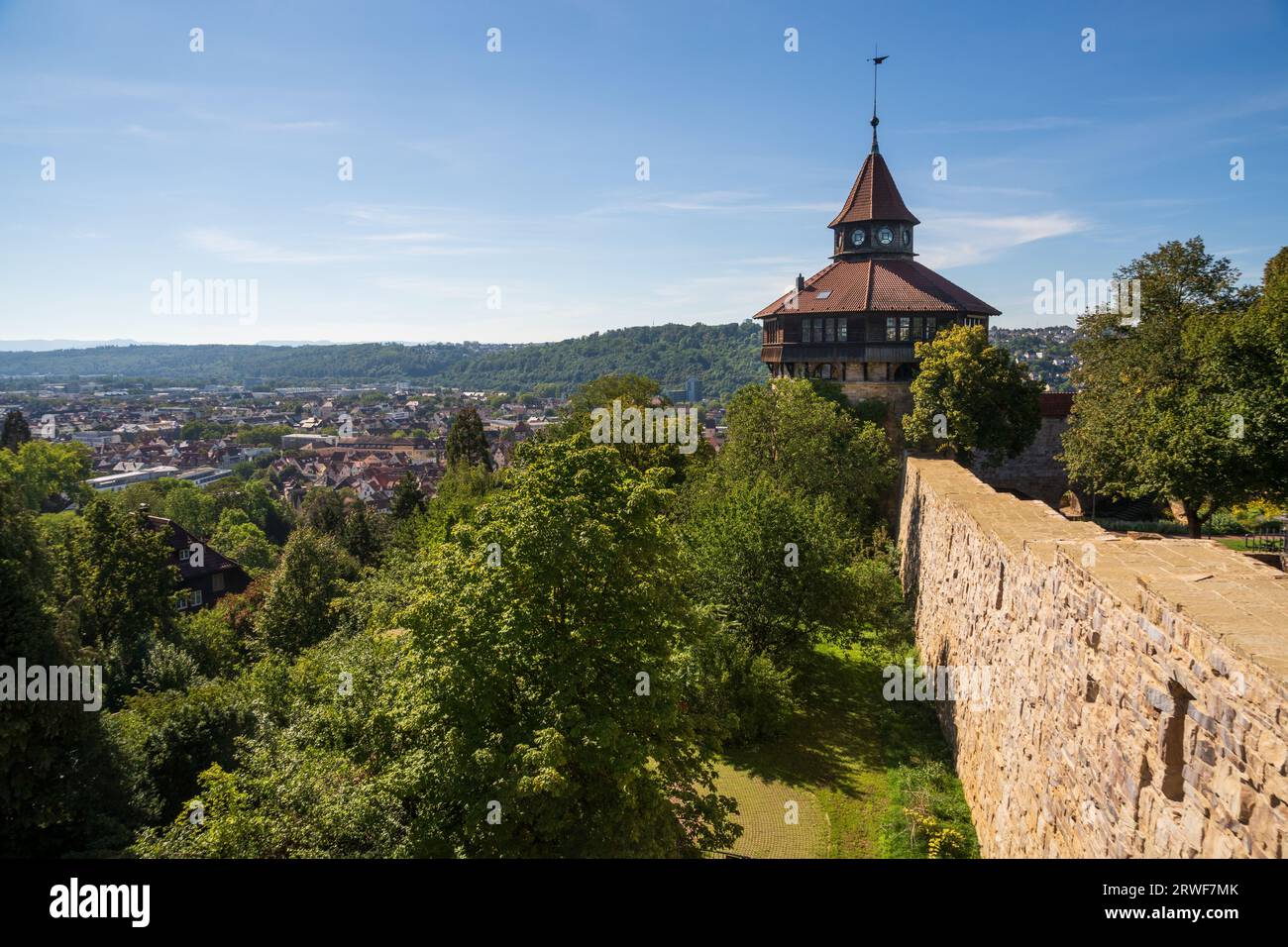 The Esslingen am Neckar Castle (Esslinger Burg) in Stuttgart, Germany ...