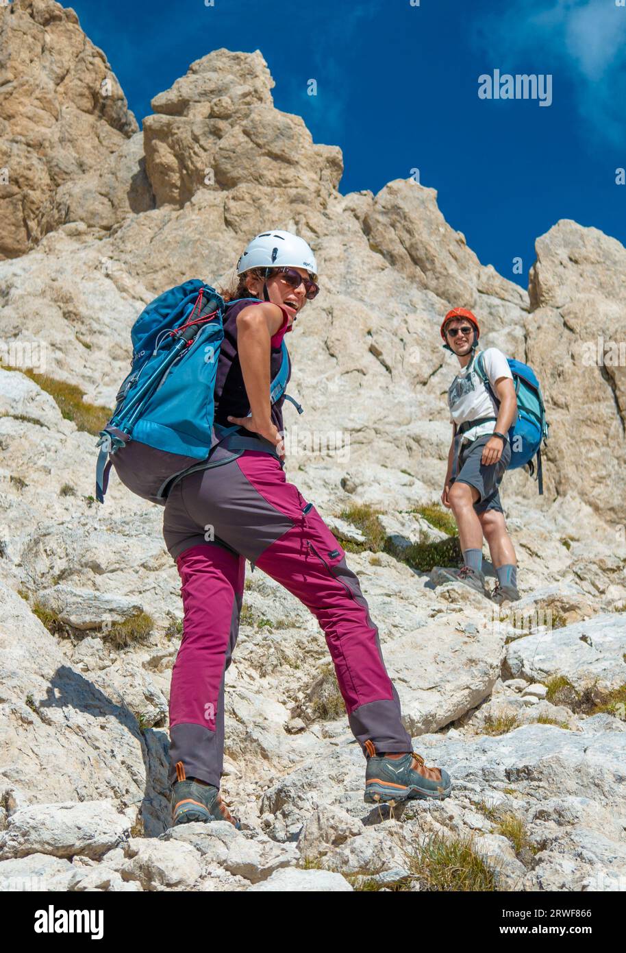 Monte Prena (Italy) - A peak in the mountain summit named Gran Sasso ...