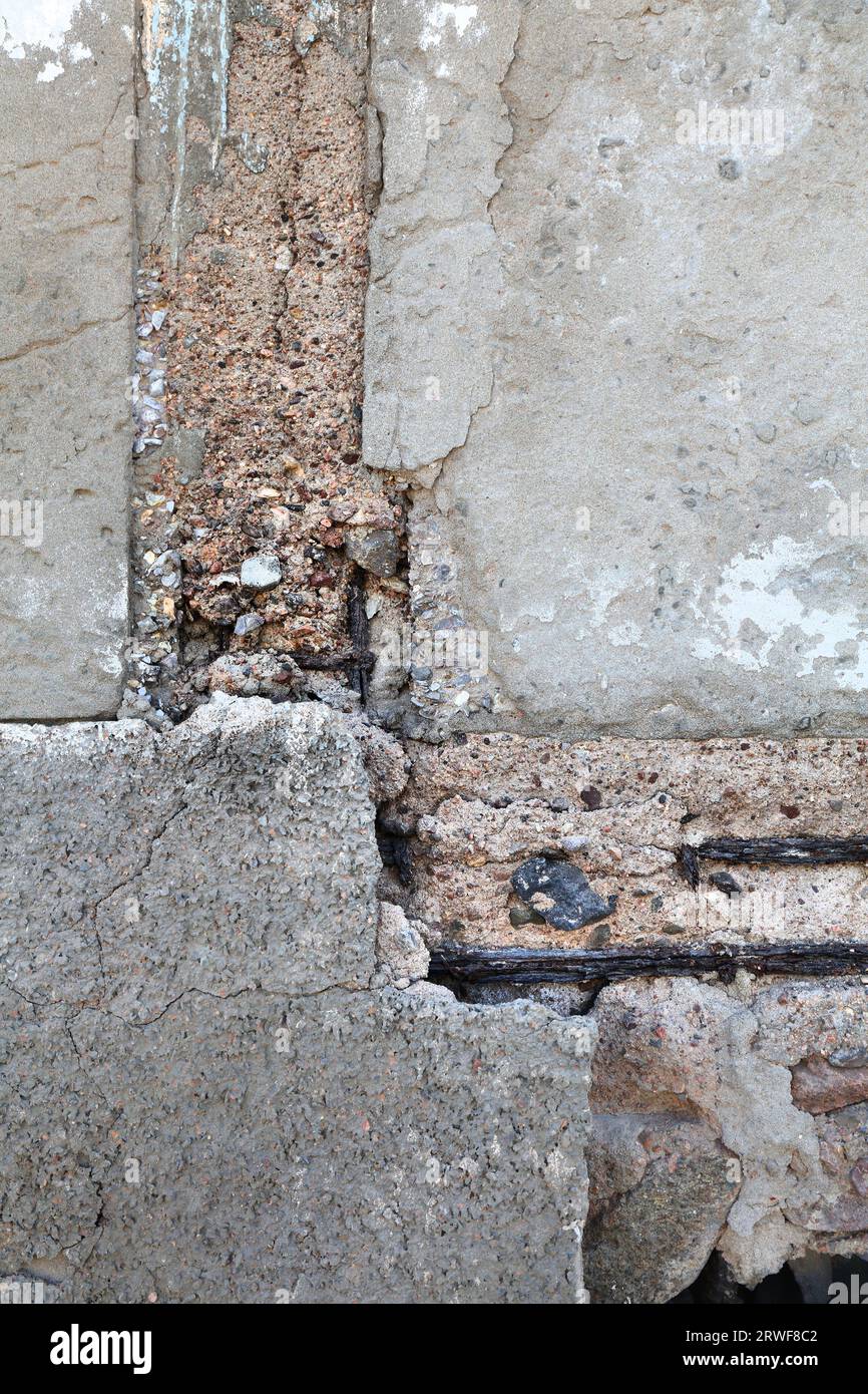 Spalling damage in reinforced concrete in seaside humid salty air ...