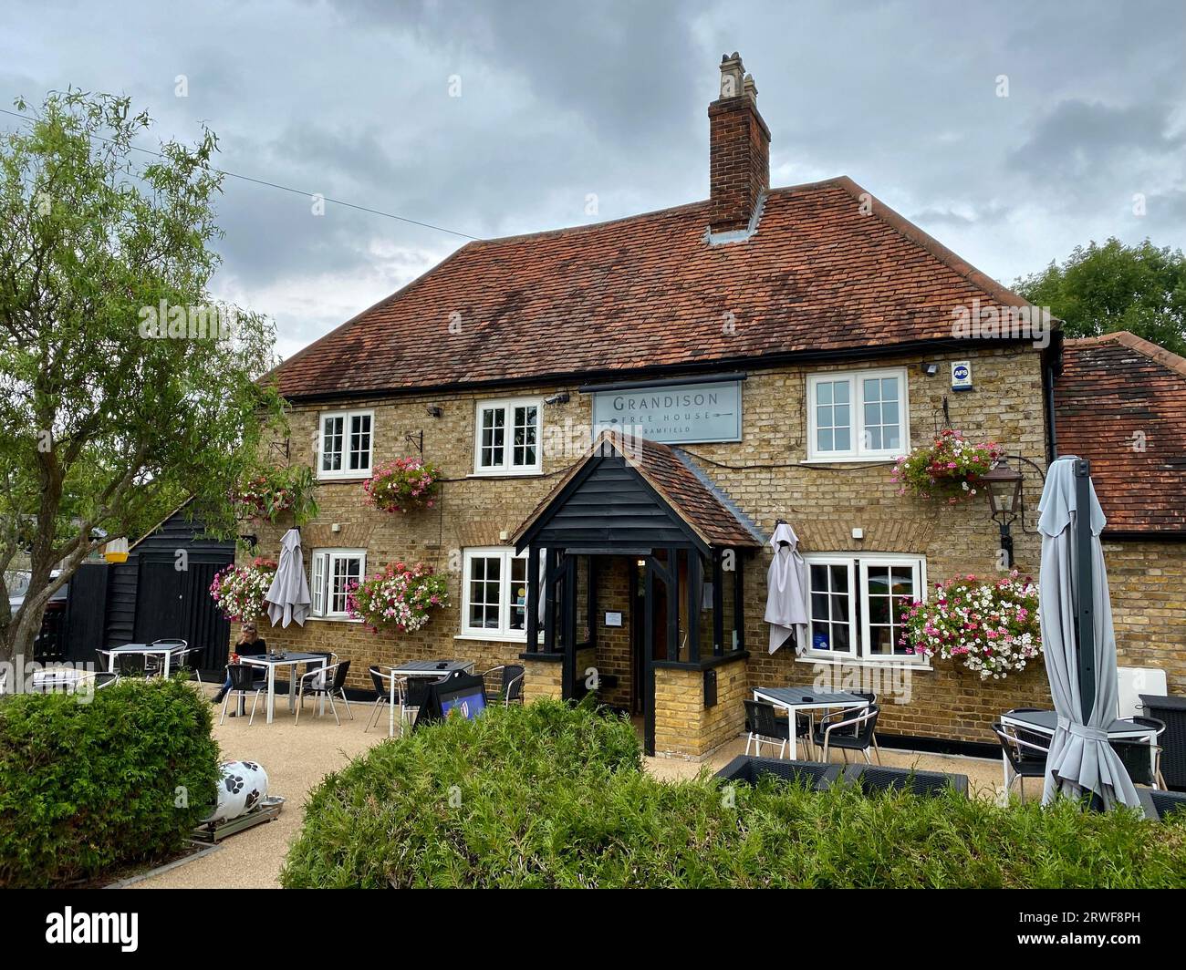 The Grandison Pub, a traditional English pub in a quaint Hertfordshire ...