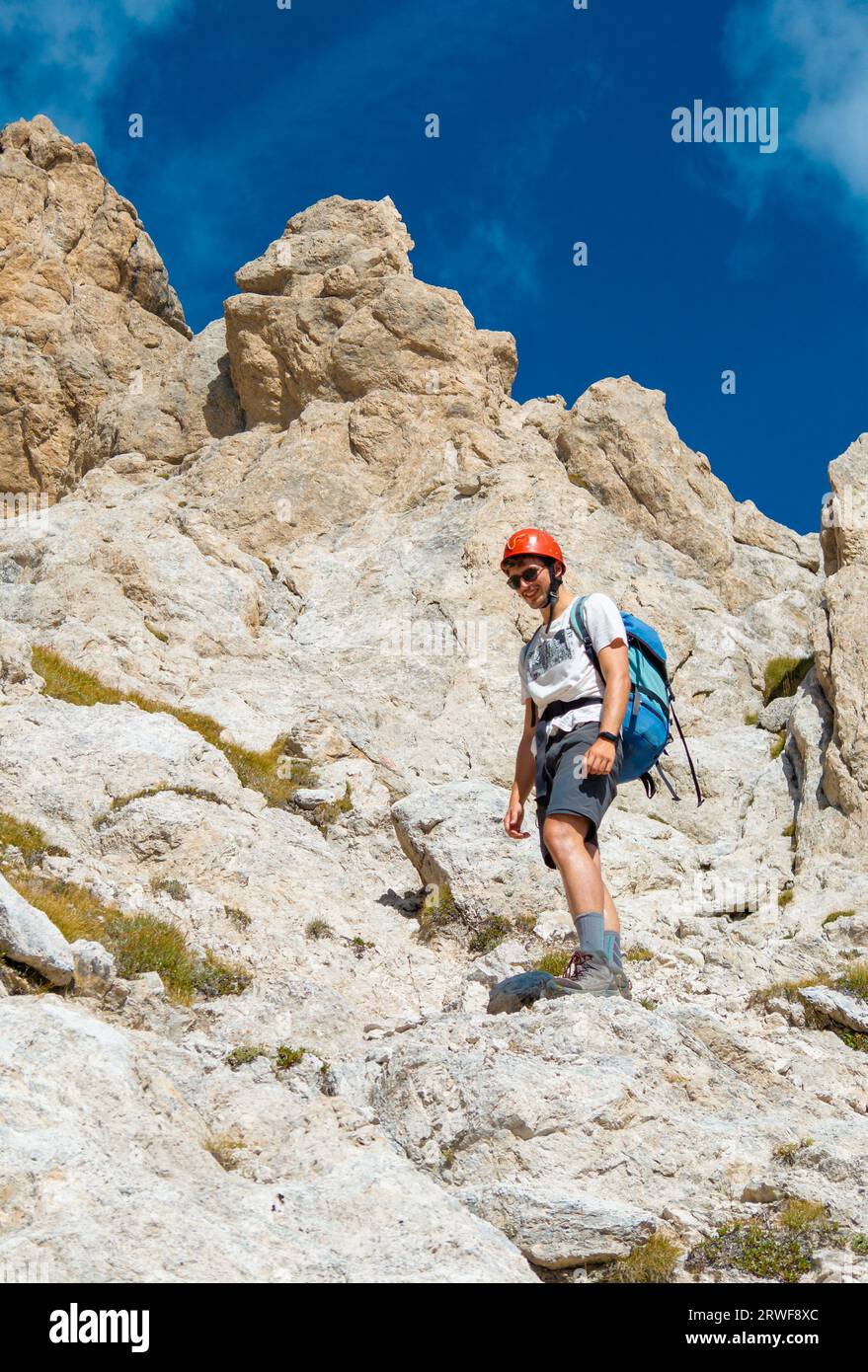 Monte Prena (Italy) - A peak in the mountain summit named Gran Sasso ...