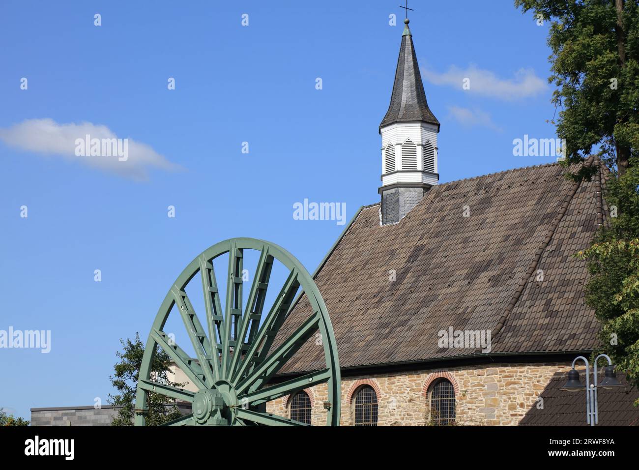 Wattenscheid, district of Bochum city in Germany. Evangelical ...