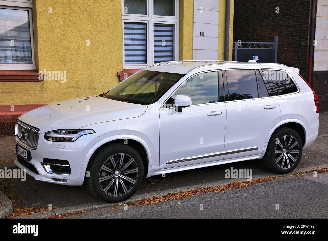 GELSENKIRCHEN, GERMANY - SEPTEMBER 17, 2020: Volvo XC90 luxury SUV car ...