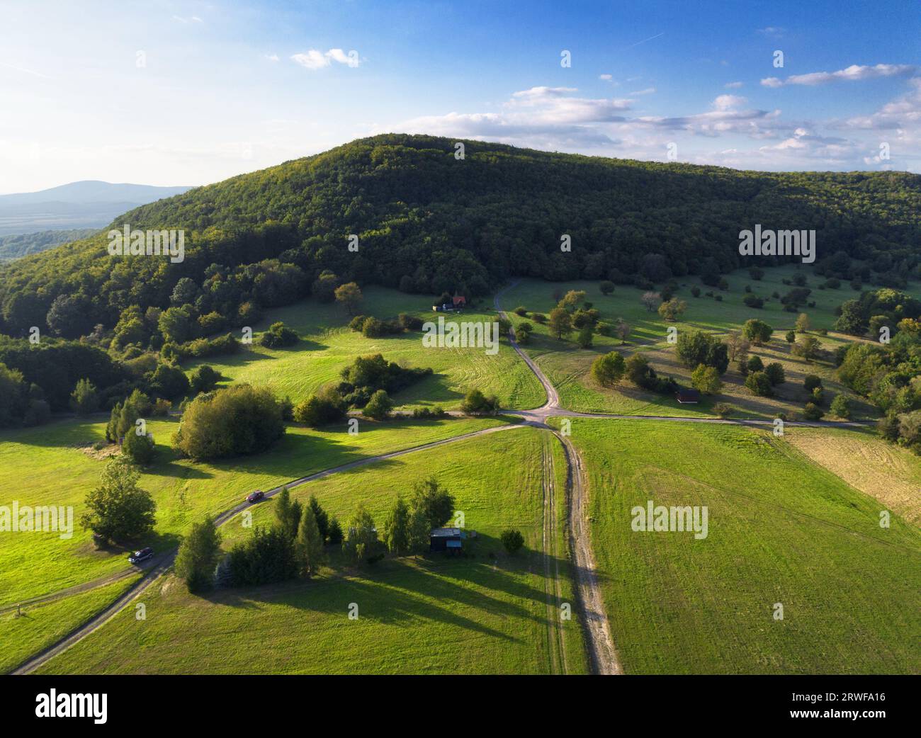 Nice view from hill hi-res stock photography and images - Alamy