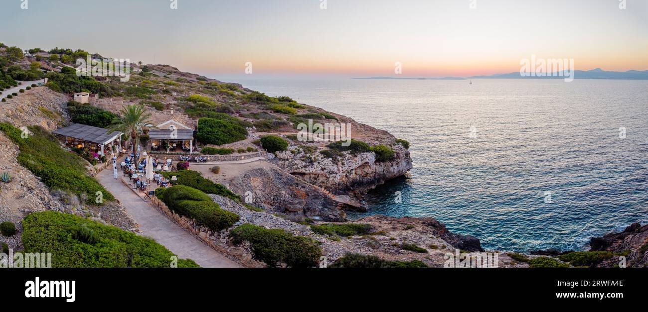 Cap Enderrocat restaurant , llucmajor, protected area, Xarxa Natura ...