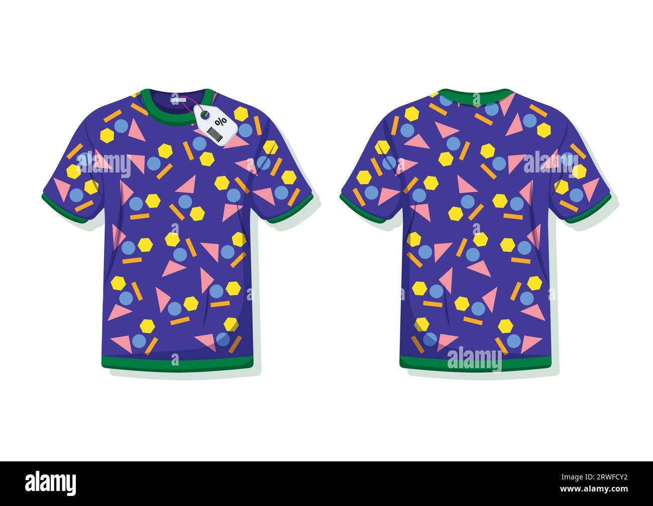 Geometric shapes pattern Stock Vector Images - Alamy