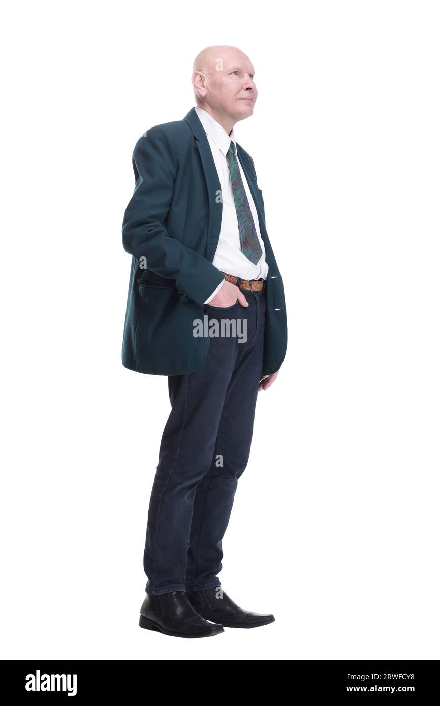 Unbuttoned suit jacket Cut Out Stock Images & Pictures - Alamy