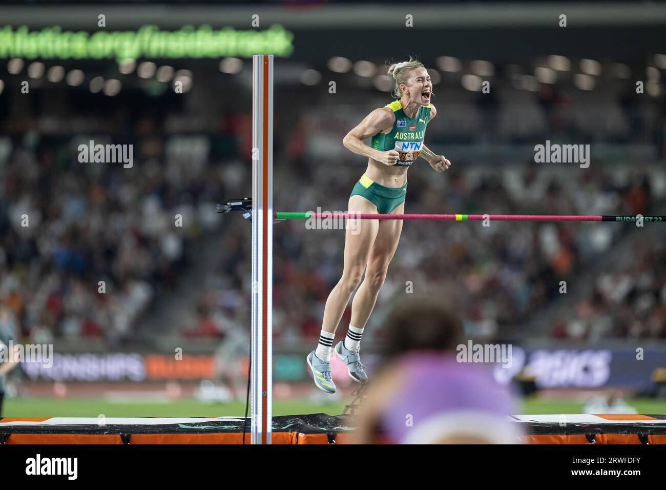 Eleanor patterson high jump winner hi-res stock photography and images ...
