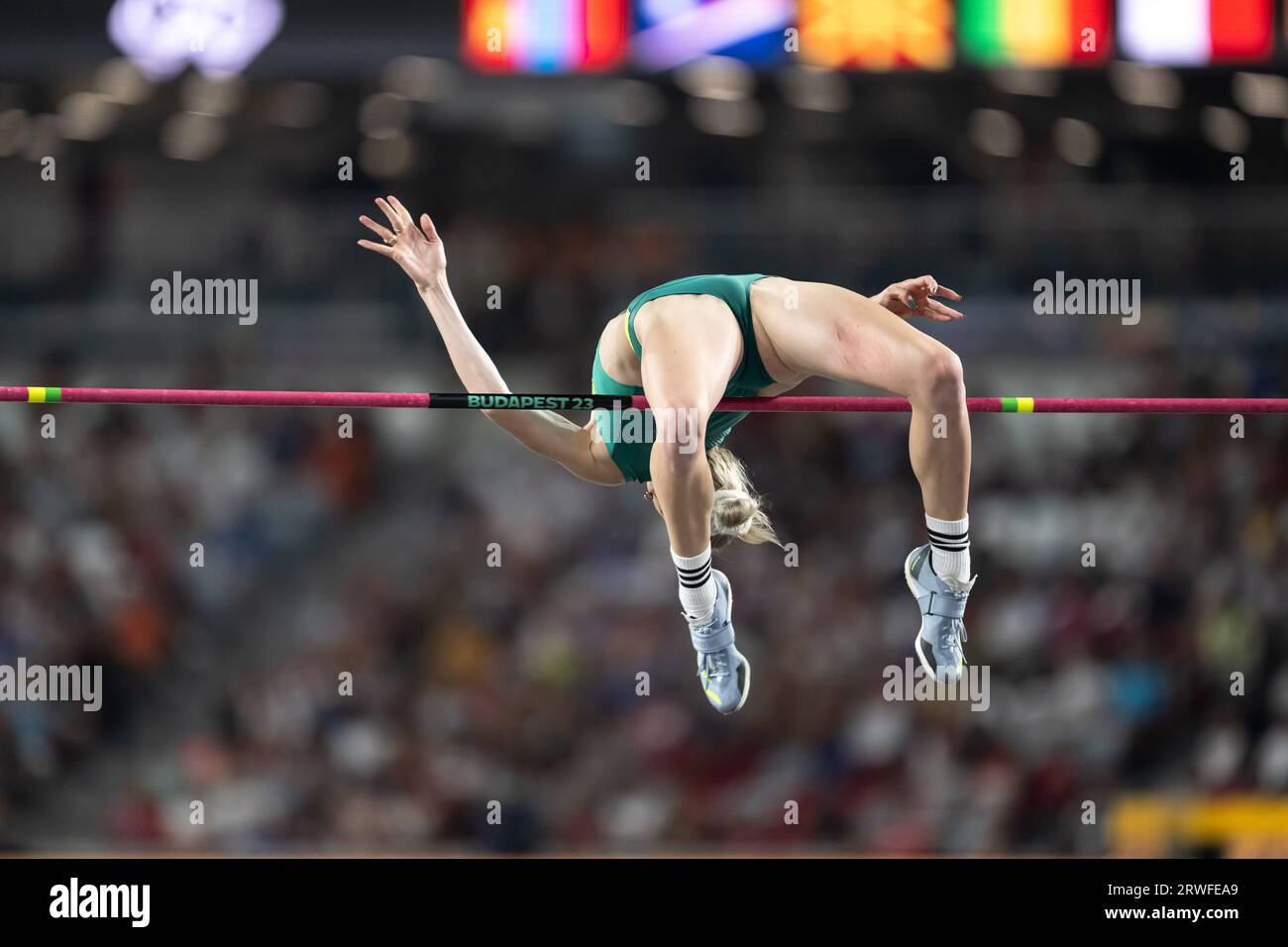 Eleanor patterson high jump winner hi-res stock photography and images ...
