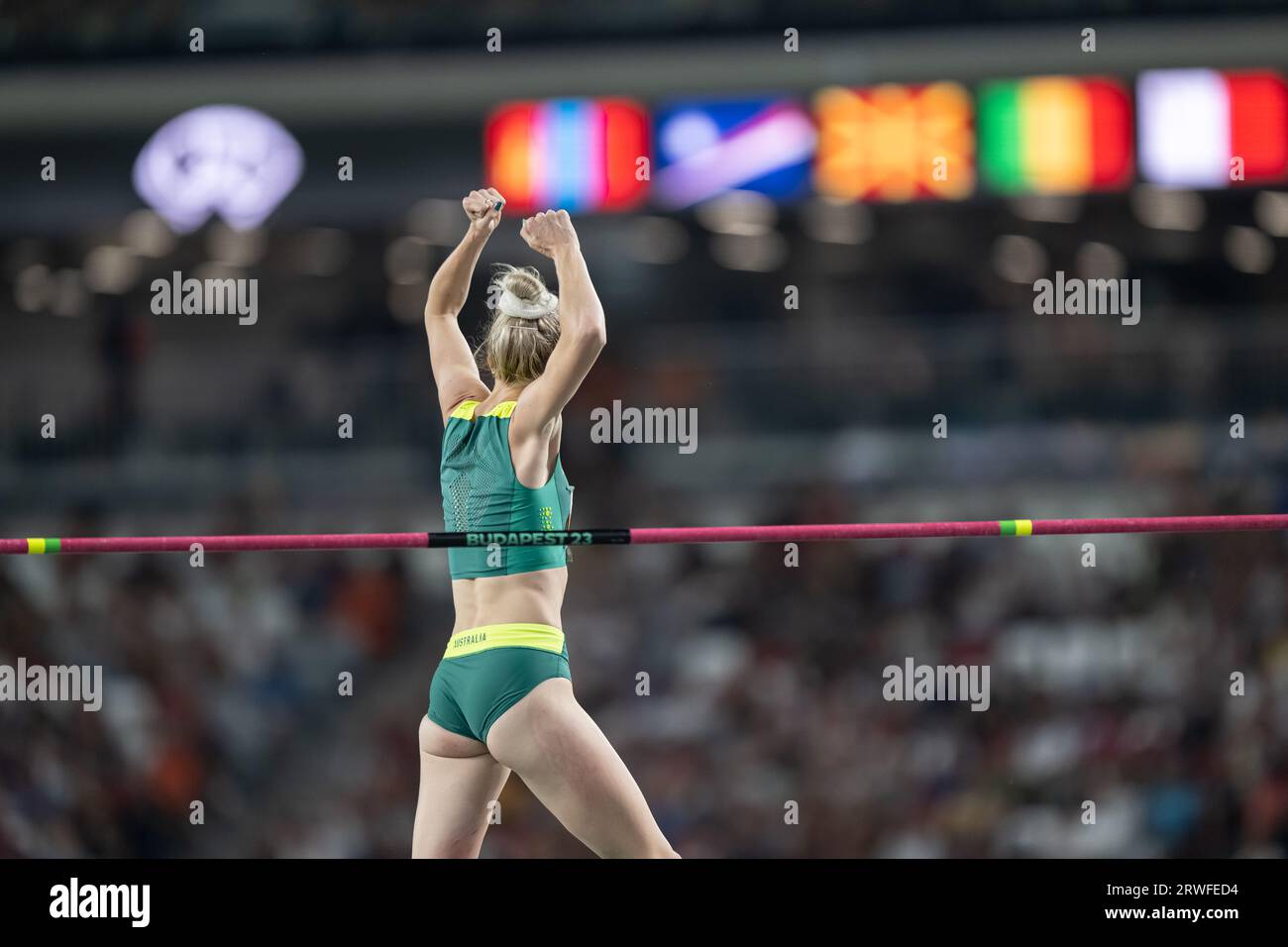 Eleanor patterson high jump winner hi-res stock photography and images ...