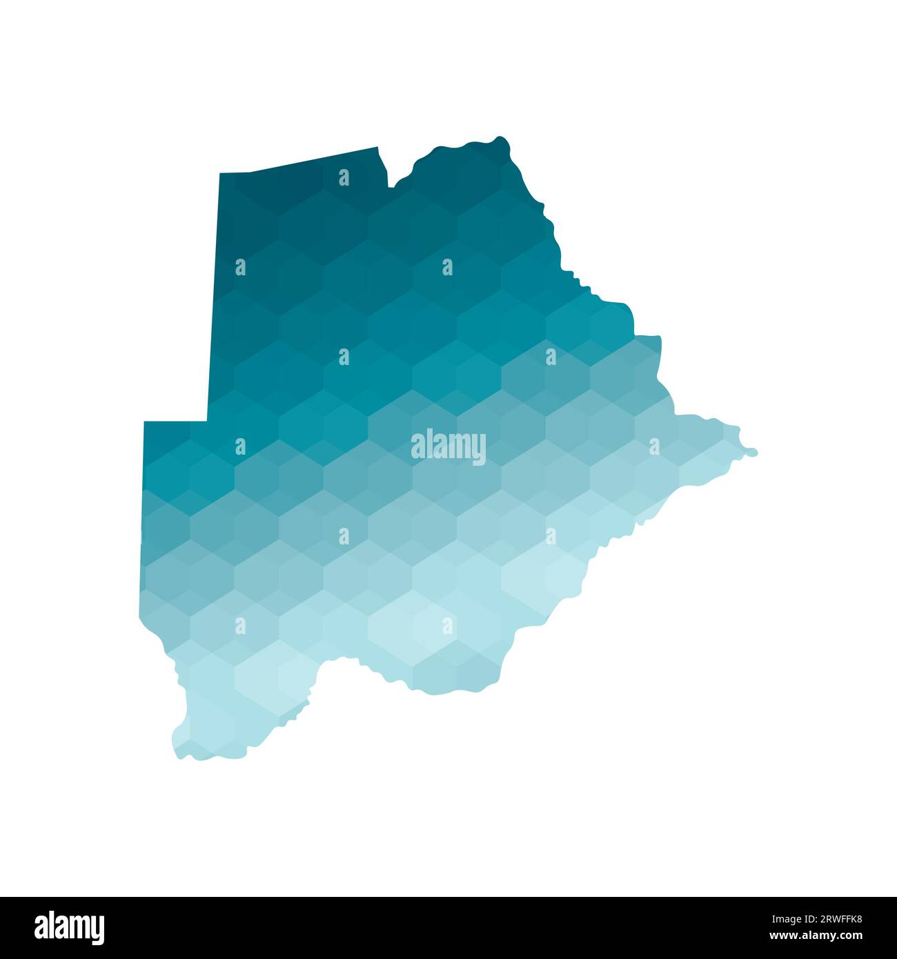 Botswana map hi-res stock photography and images - Alamy