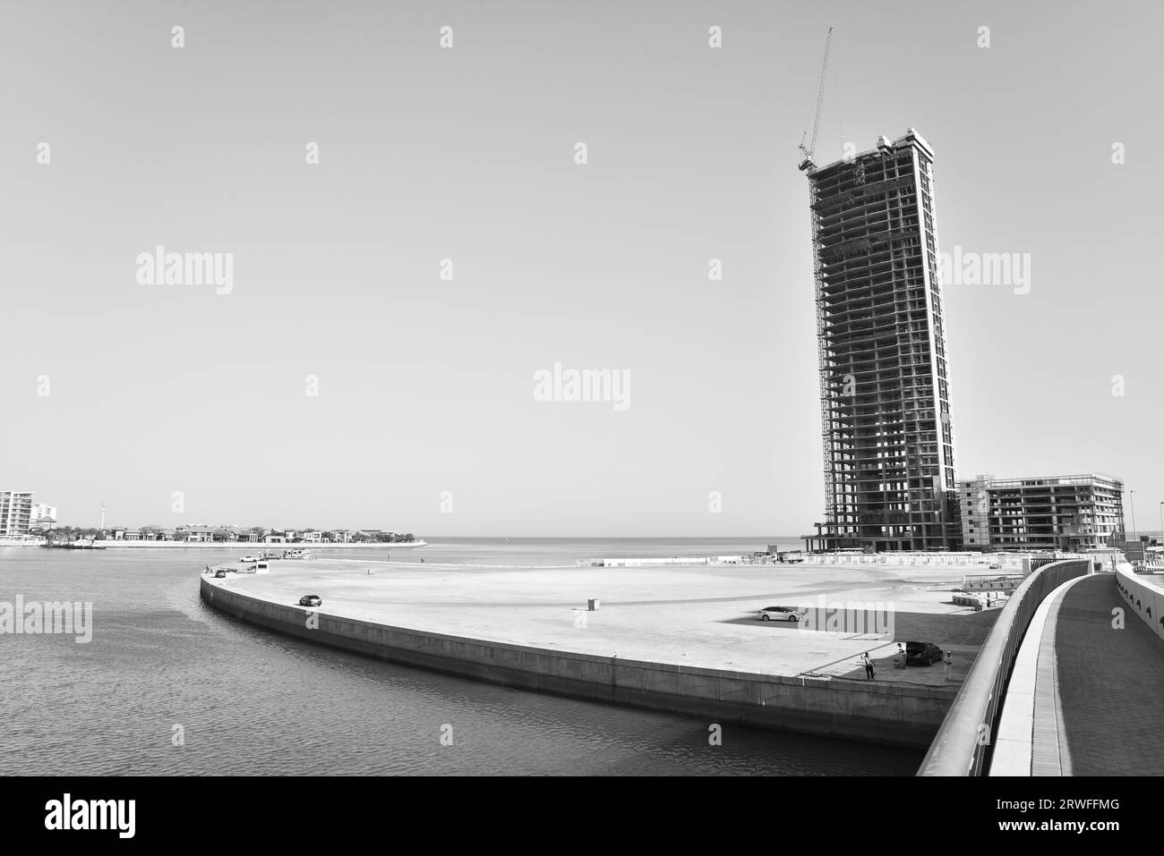 Building bahrain Black and White Stock Photos & Images - Alamy