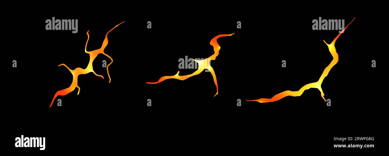 Lava crack. Earthquake and ground cracks, hole effect, craquelure and ...