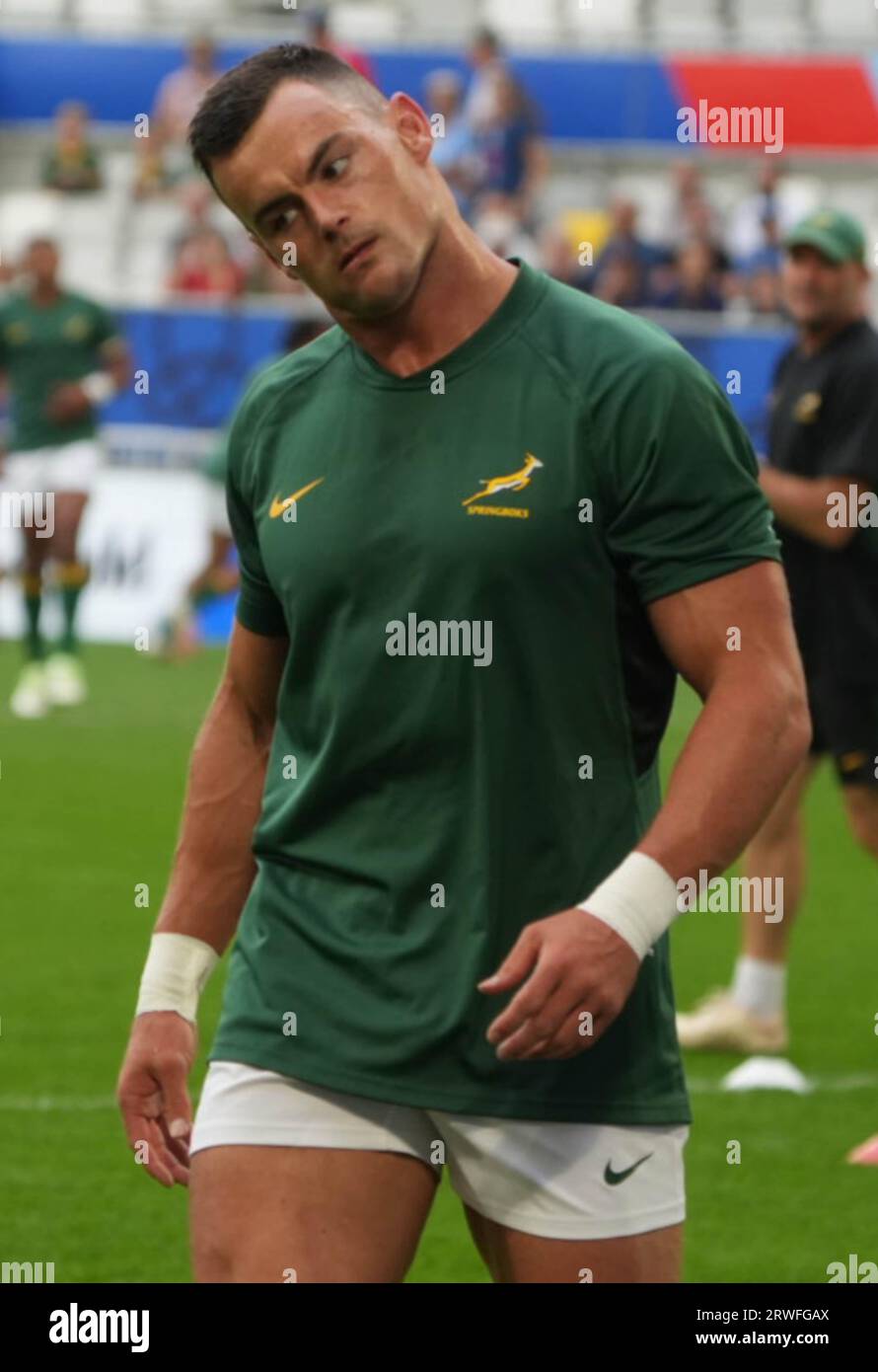 Jesse KRIEL of South Africa during the World Cup 2023, Pool B rugby ...