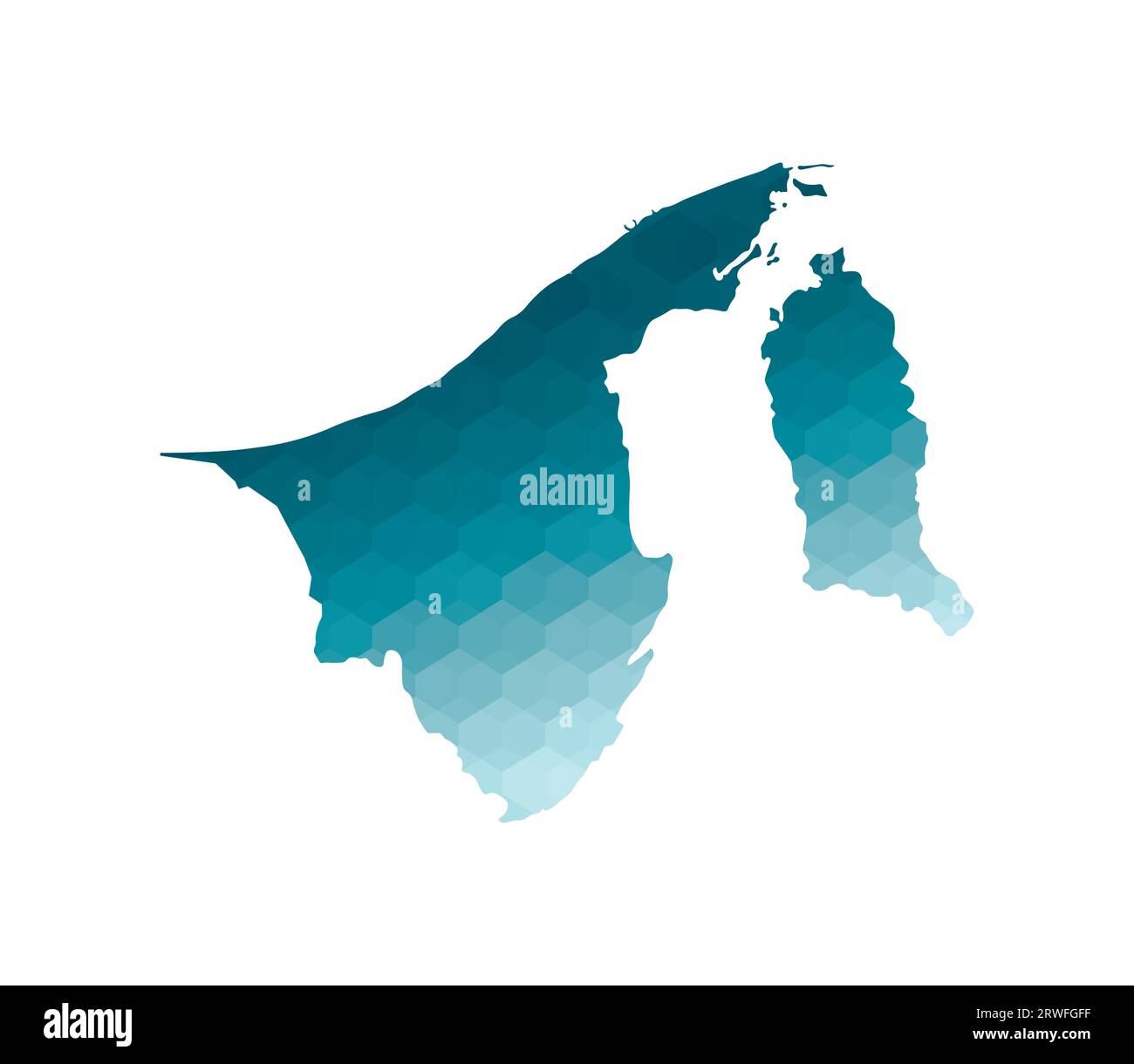 Brunei map hi-res stock photography and images - Alamy