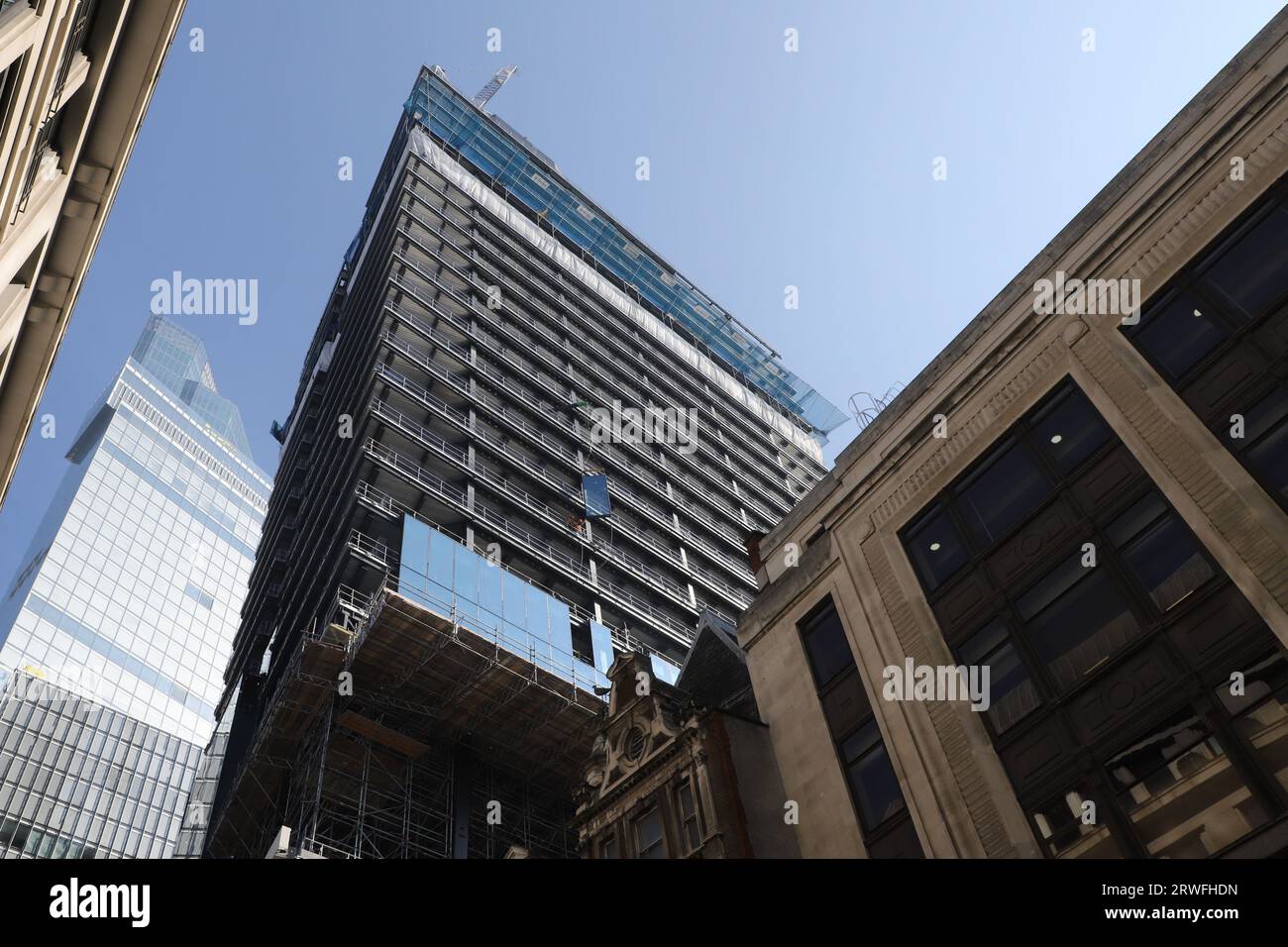 One Leadenhall under construction, London, UK September 2023 Stock ...