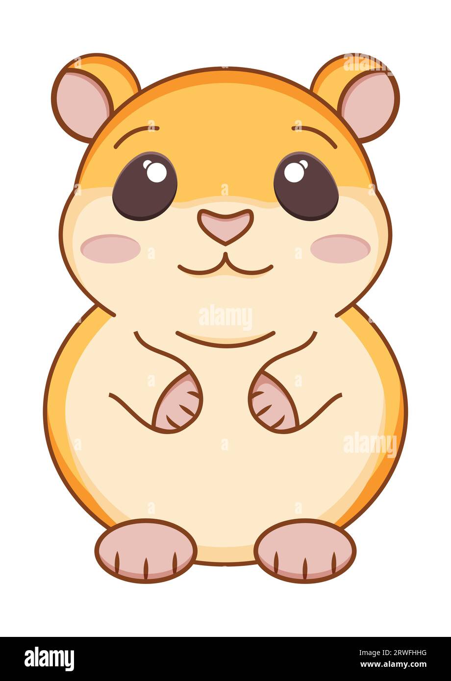 Cute Hamster Clipart