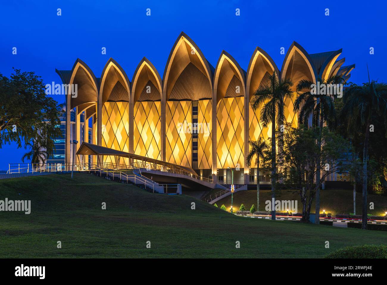 Borneo Cultures Museum, a part of the Sarawak Museum Complex in Kuching ...