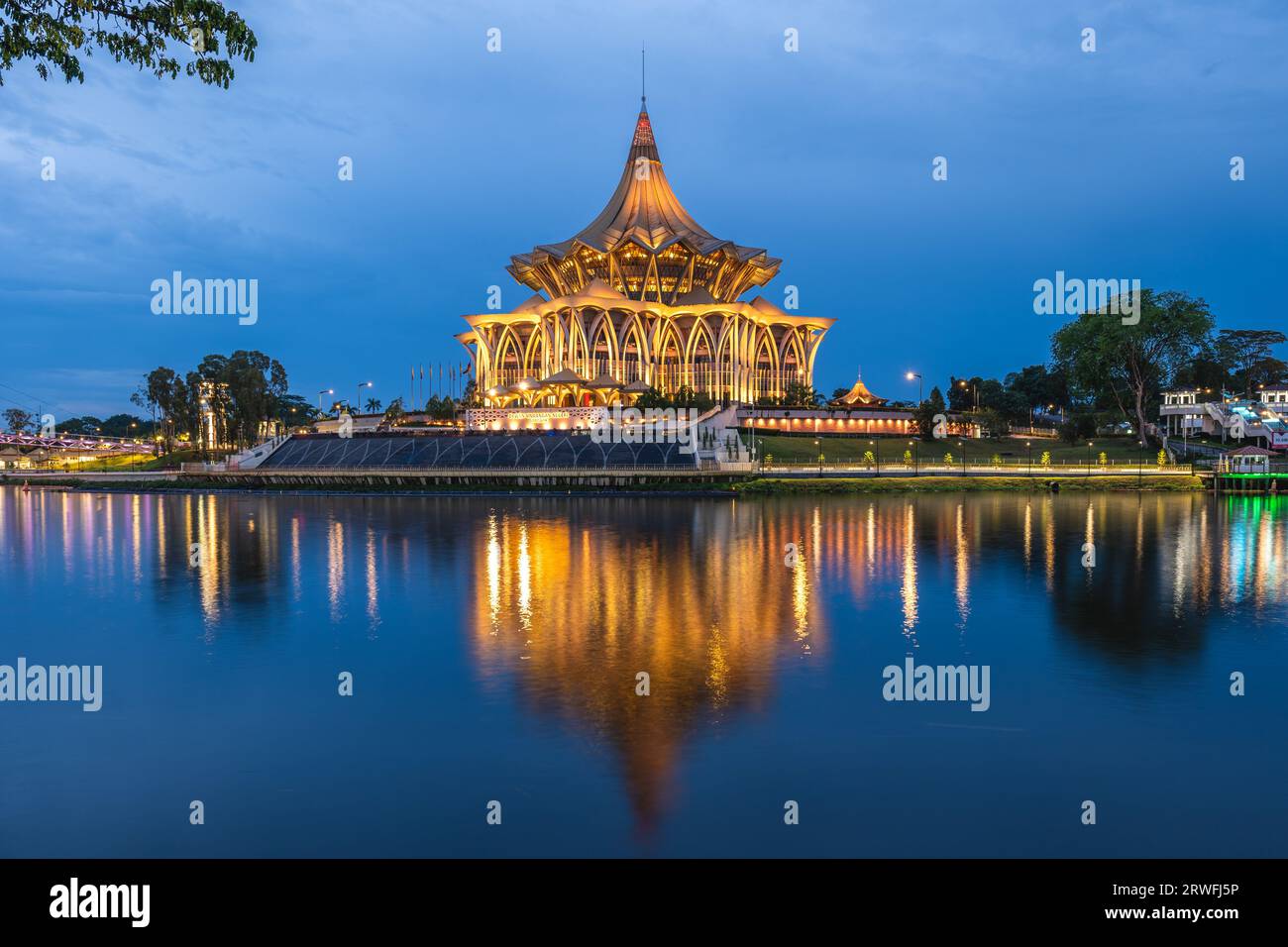 New Sarawak State Legislative Assembly Building in Kuching, Sarawak ...