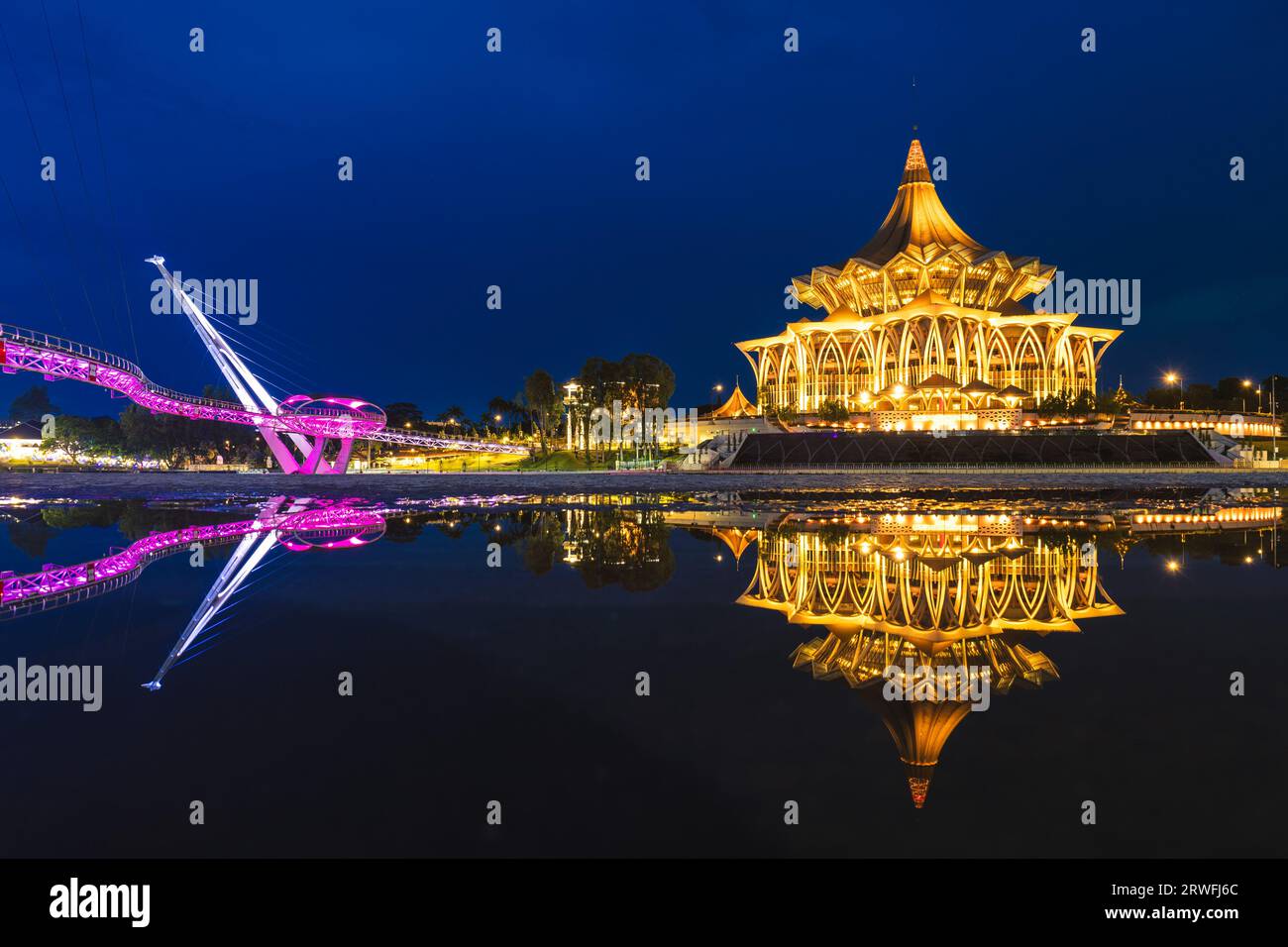 New Sarawak State Legislative Assembly Building in Kuching, Sarawak ...