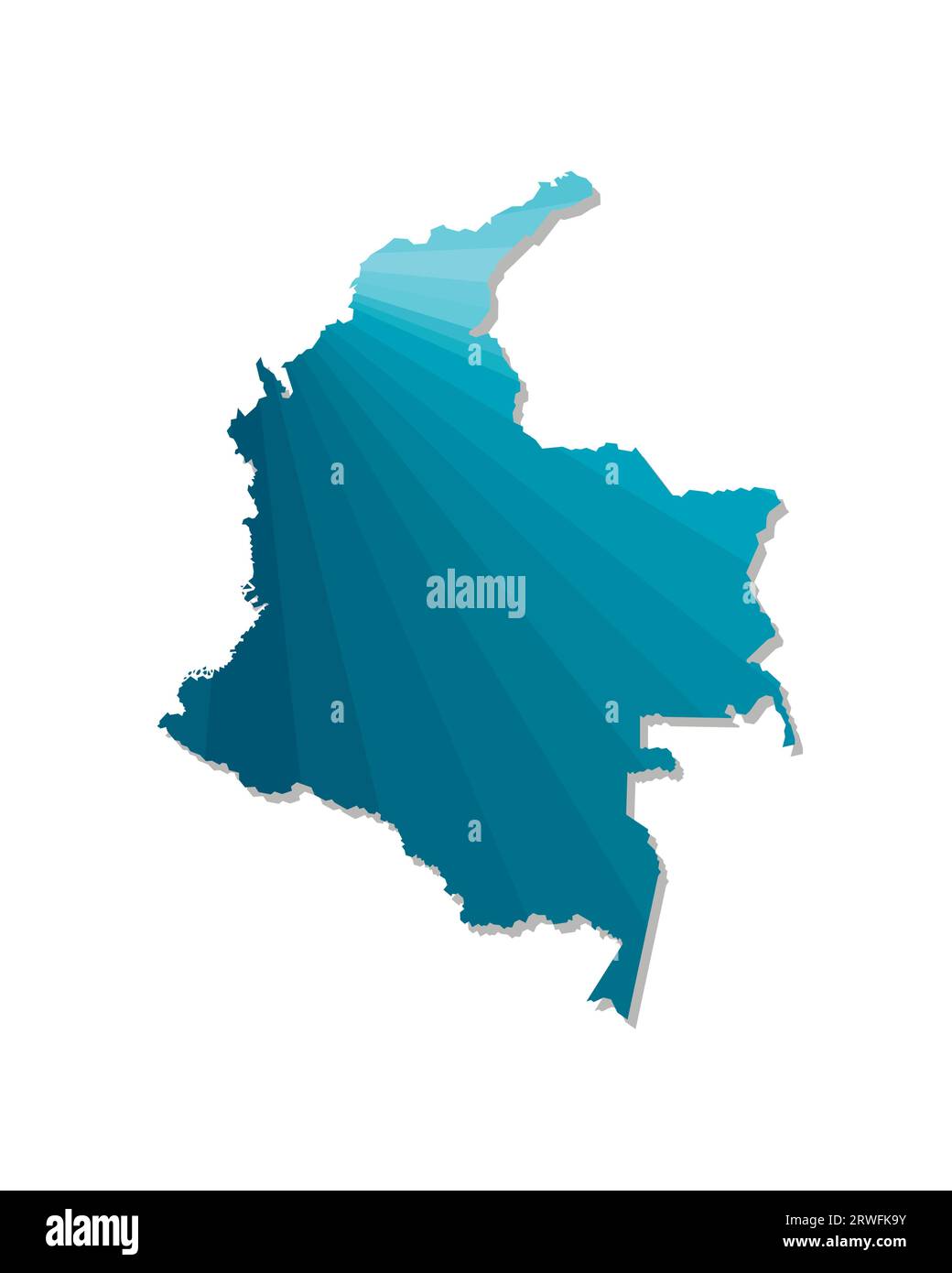 Vector isolated illustration icon with simplified blue silhouette of ...