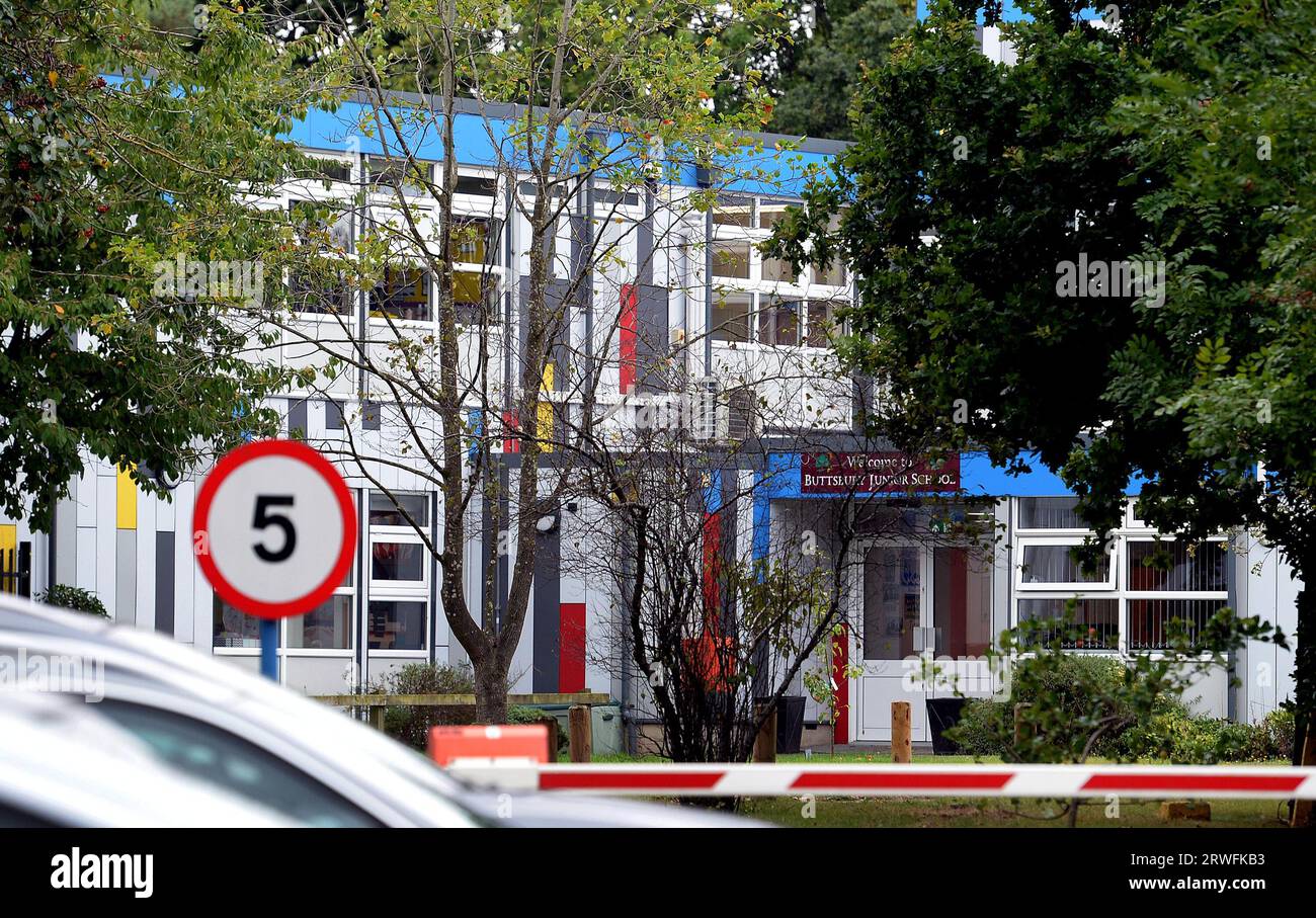 A general view of Buttsbury Junior School in Billericay, Essex, which ...