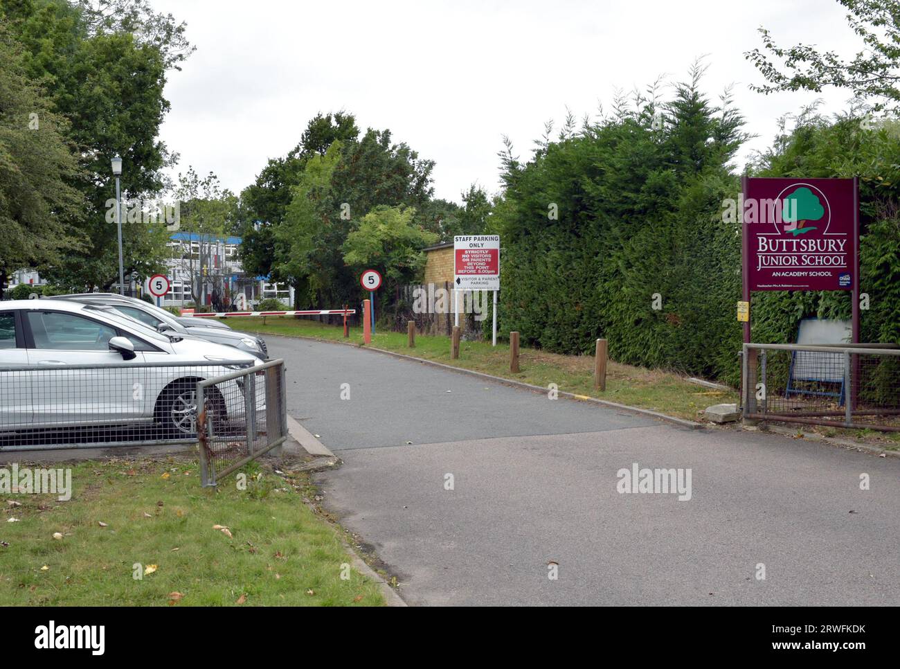 A general view of Buttsbury Junior School in Billericay, Essex, which ...