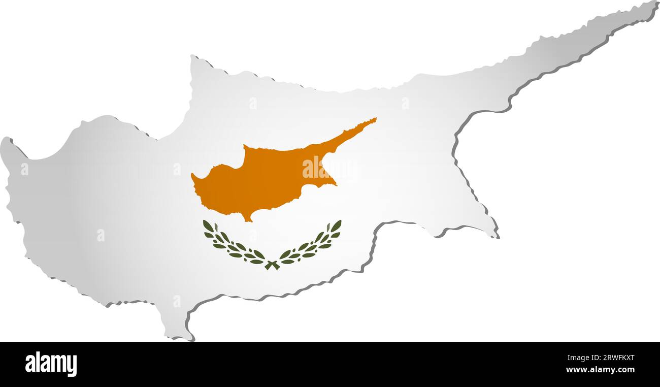 Cyprus map hi-res stock photography and images - Alamy