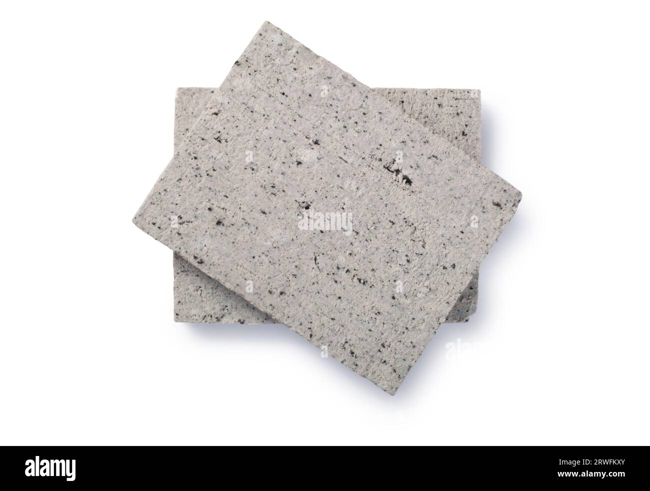 Studio shot of solid fire lighters cut out against a white background ...