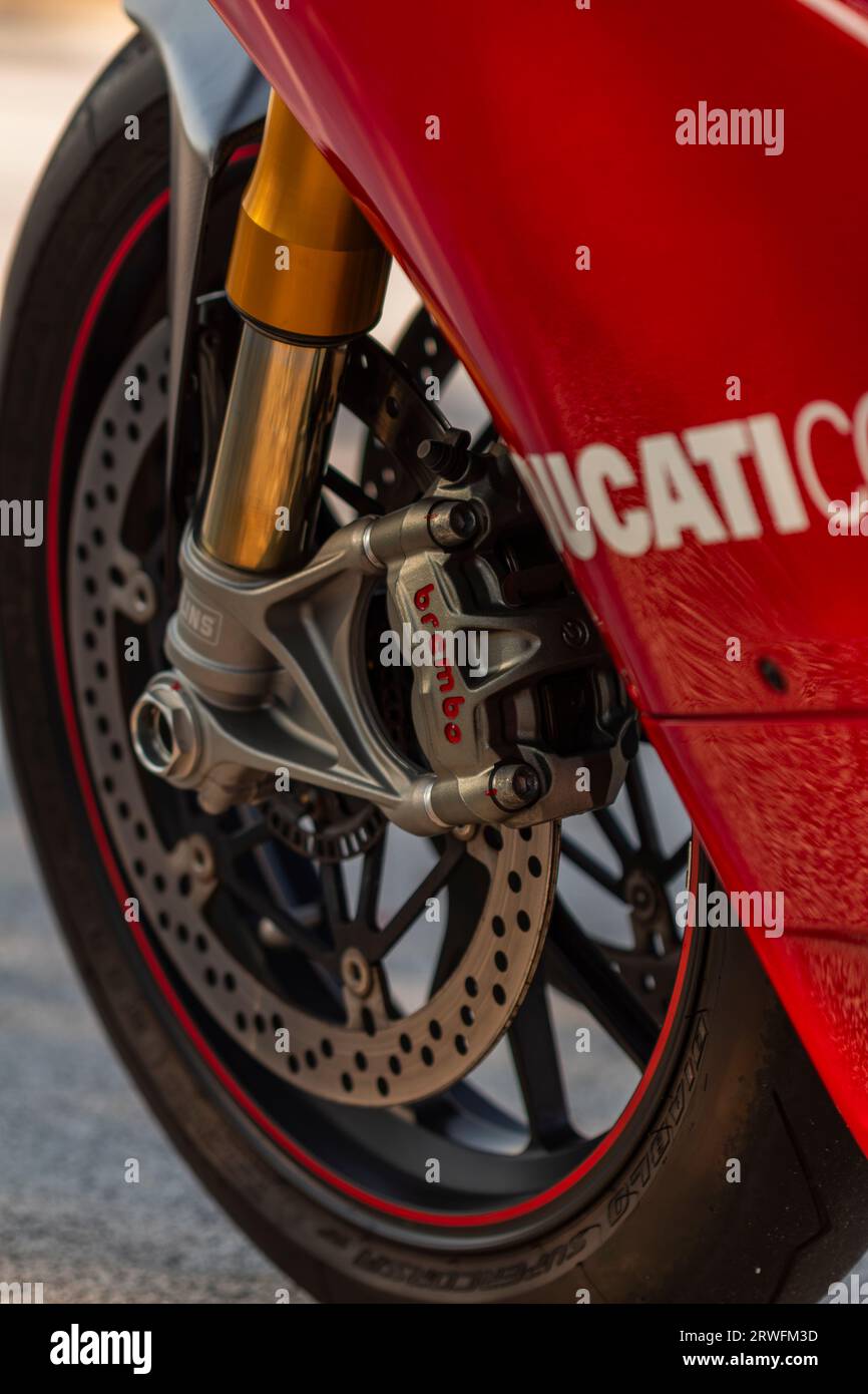 Ducati... the Ferrari of the bike world Stock Photo - Alamy