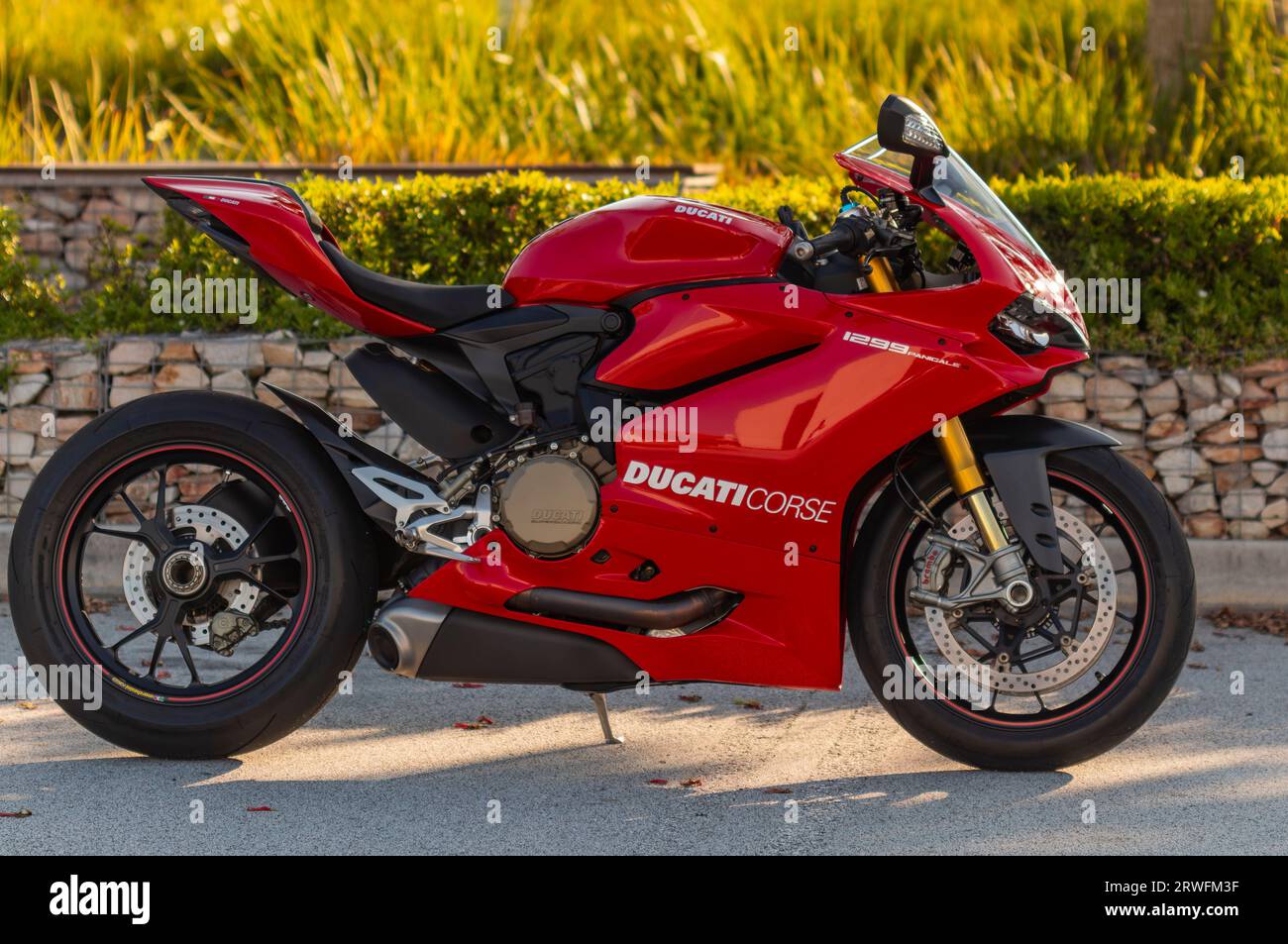 Ducati... the Ferrari of the bike world Stock Photo - Alamy