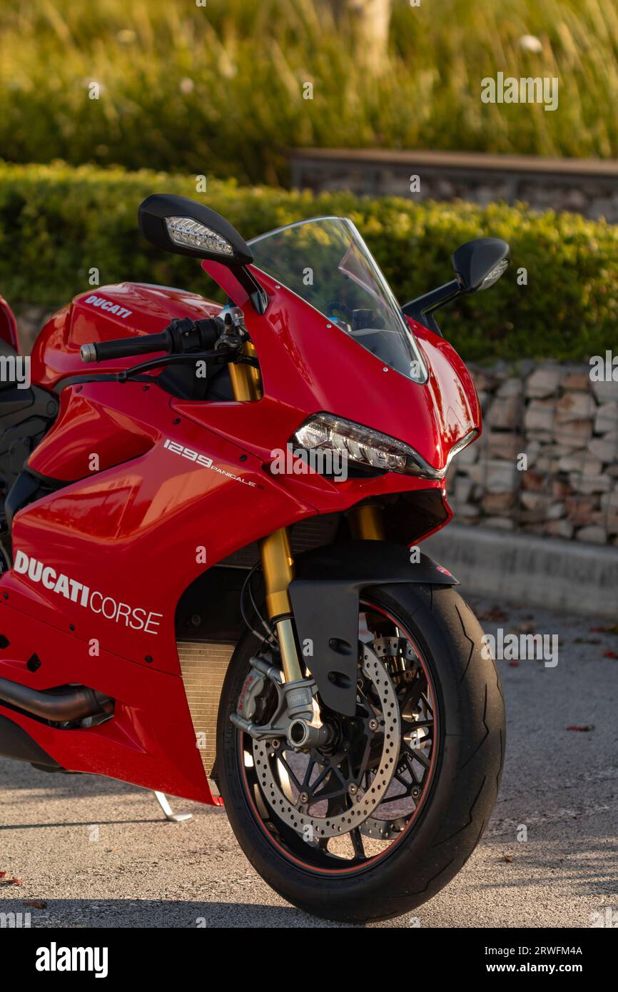 Ducati... the Ferrari of the bike world Stock Photo - Alamy